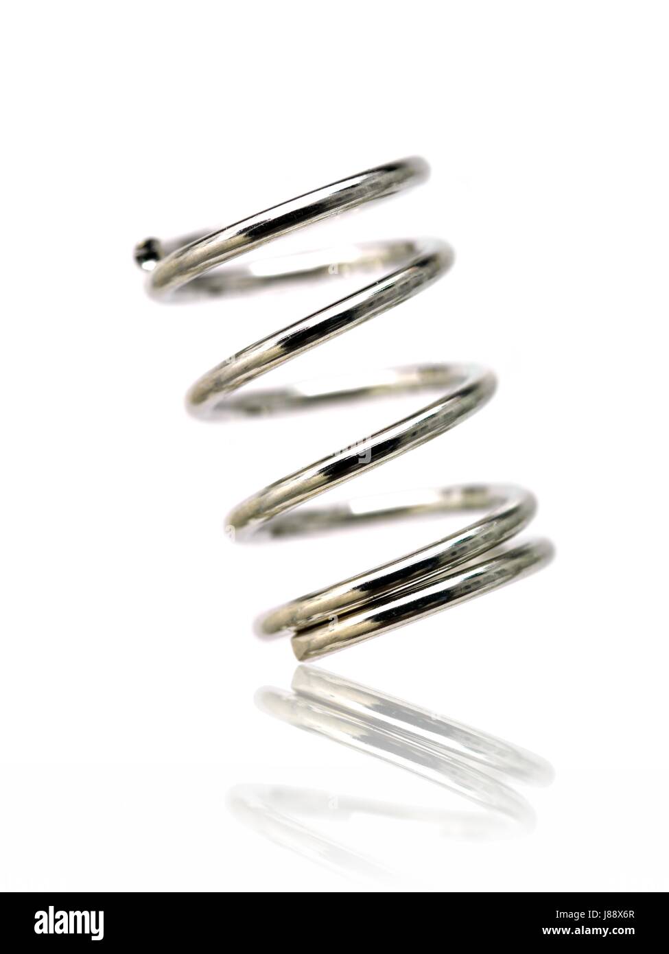 close, tool, component, isolated, industrial, hardware, iron, spring ...