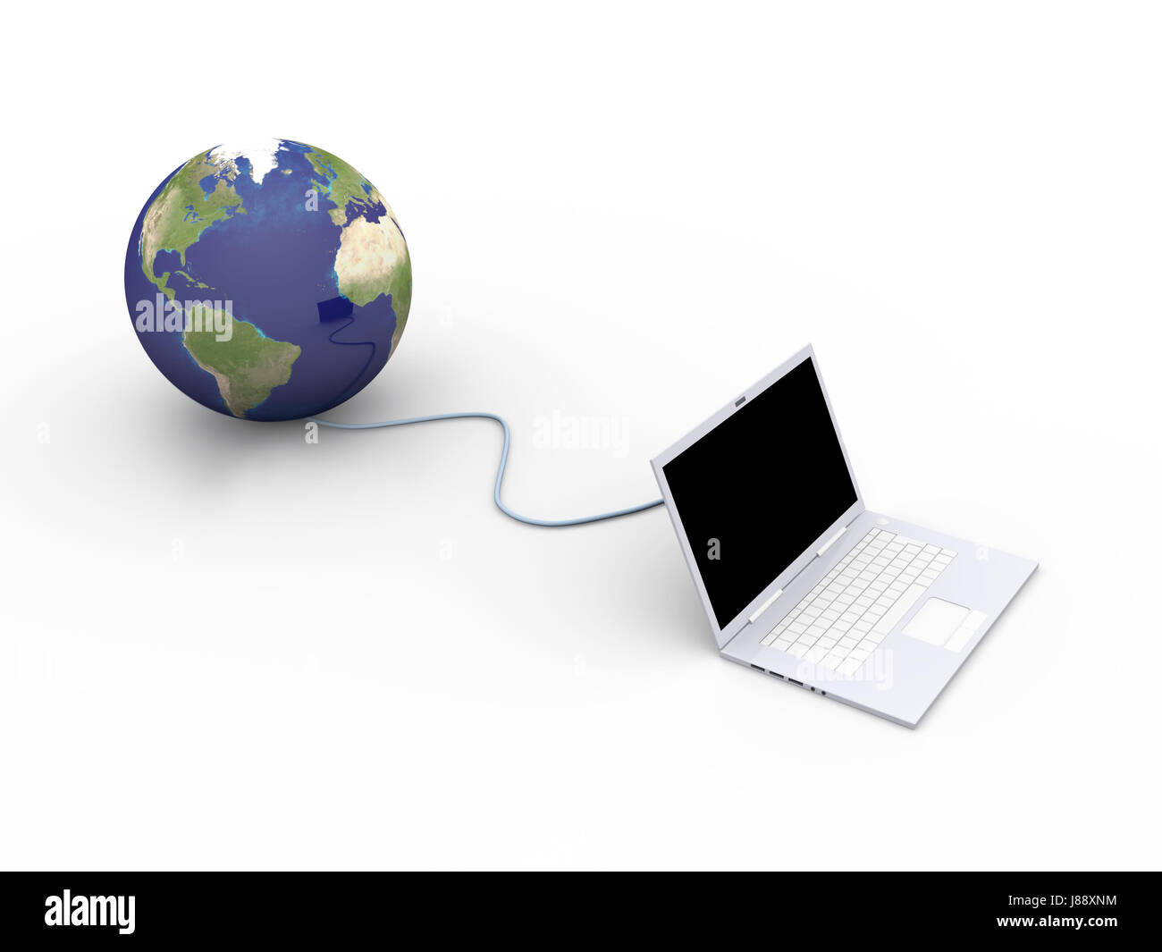 Ethernet cable computer globe hi-res stock photography and images - Alamy