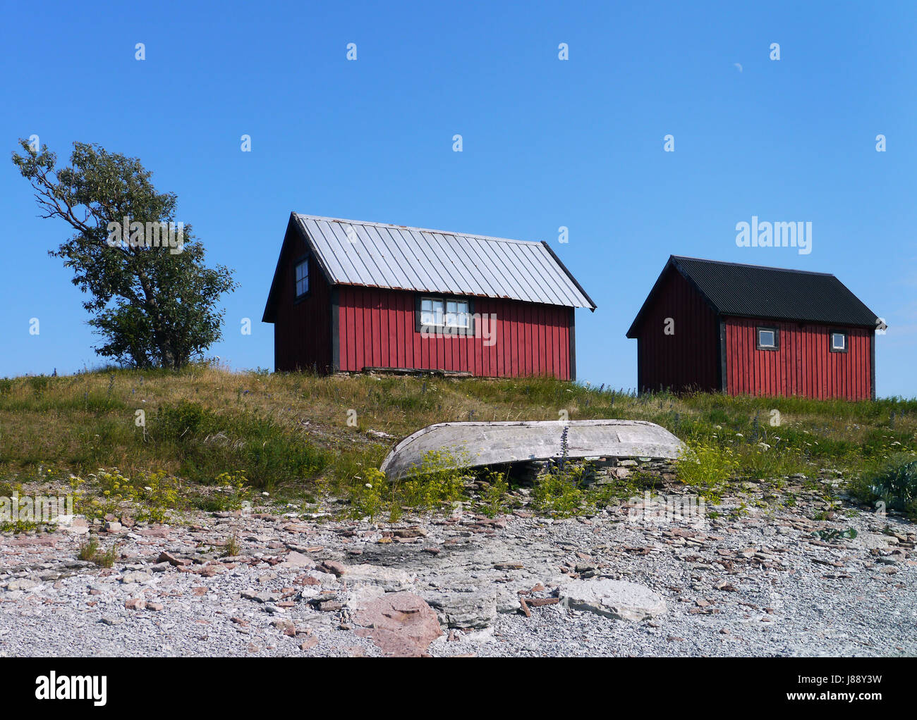 sweden, coast, limestone, sweden, water, baltic sea, salt water, sea ...