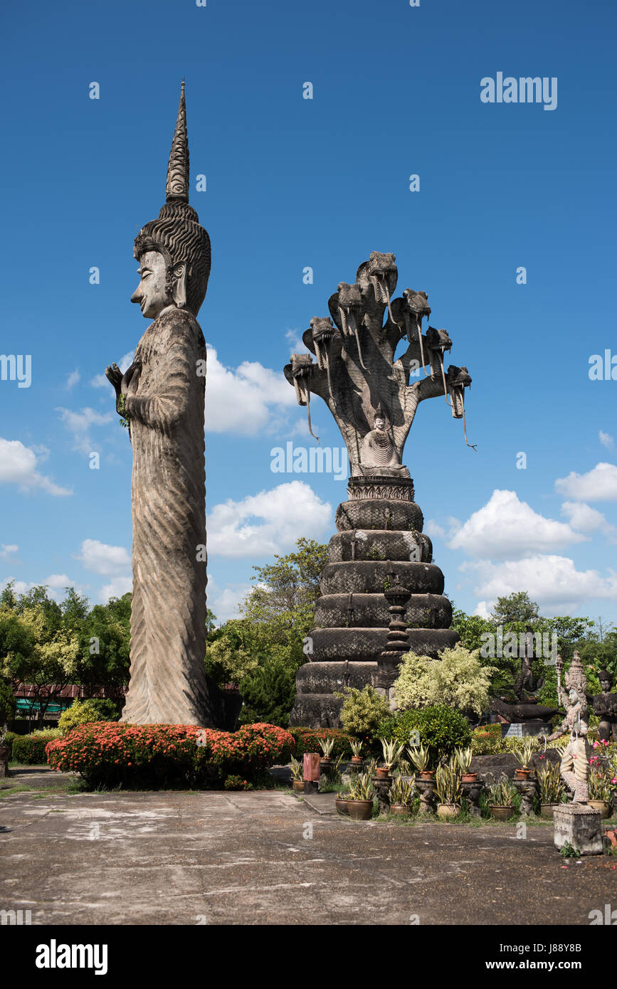 Sala Kaeo Ku, Sculpture Park, Nong Khai, Thailand Stock Photo - Alamy