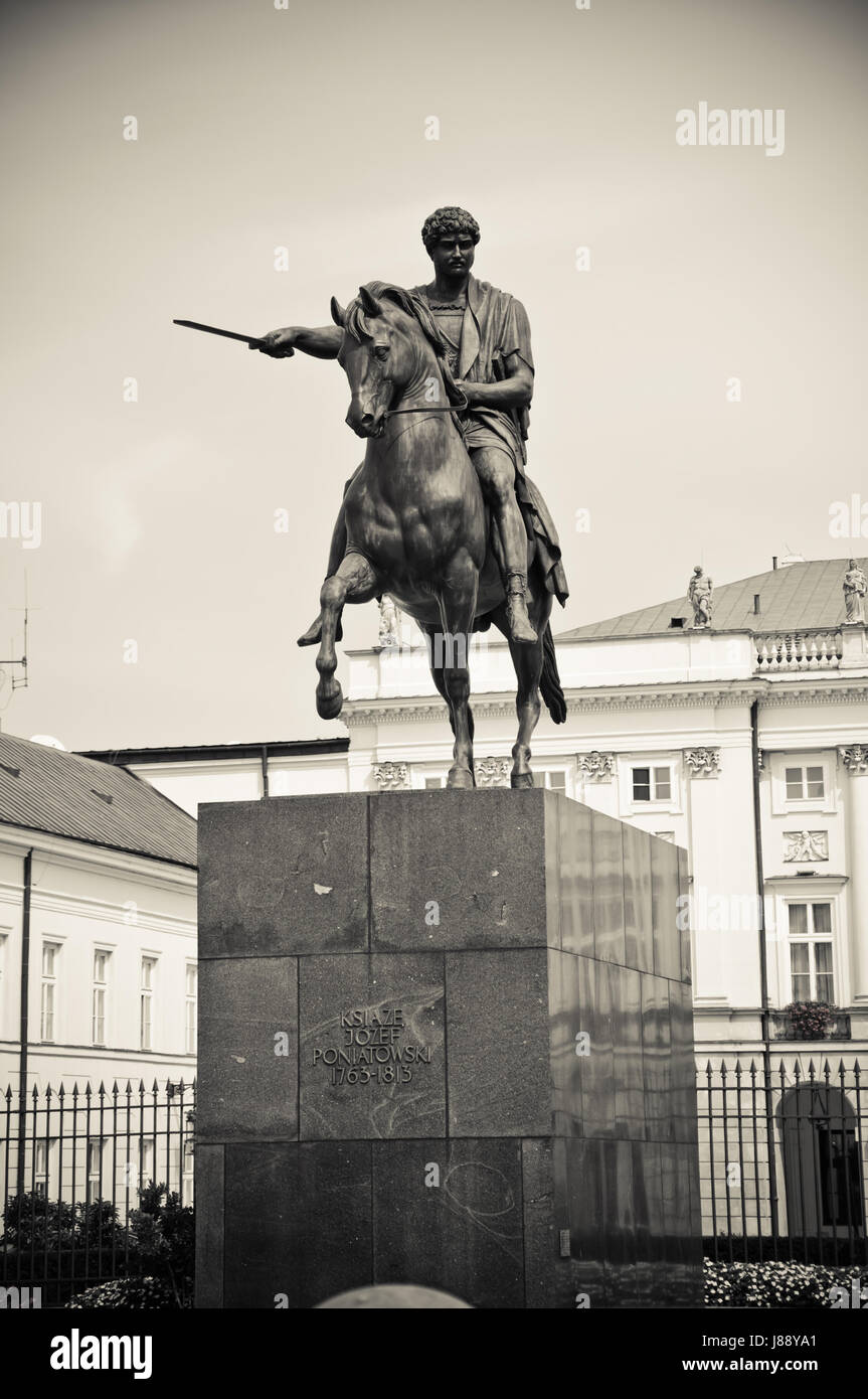monument, famous, statue, tourism, poland, warsaw, landmark, historical ...