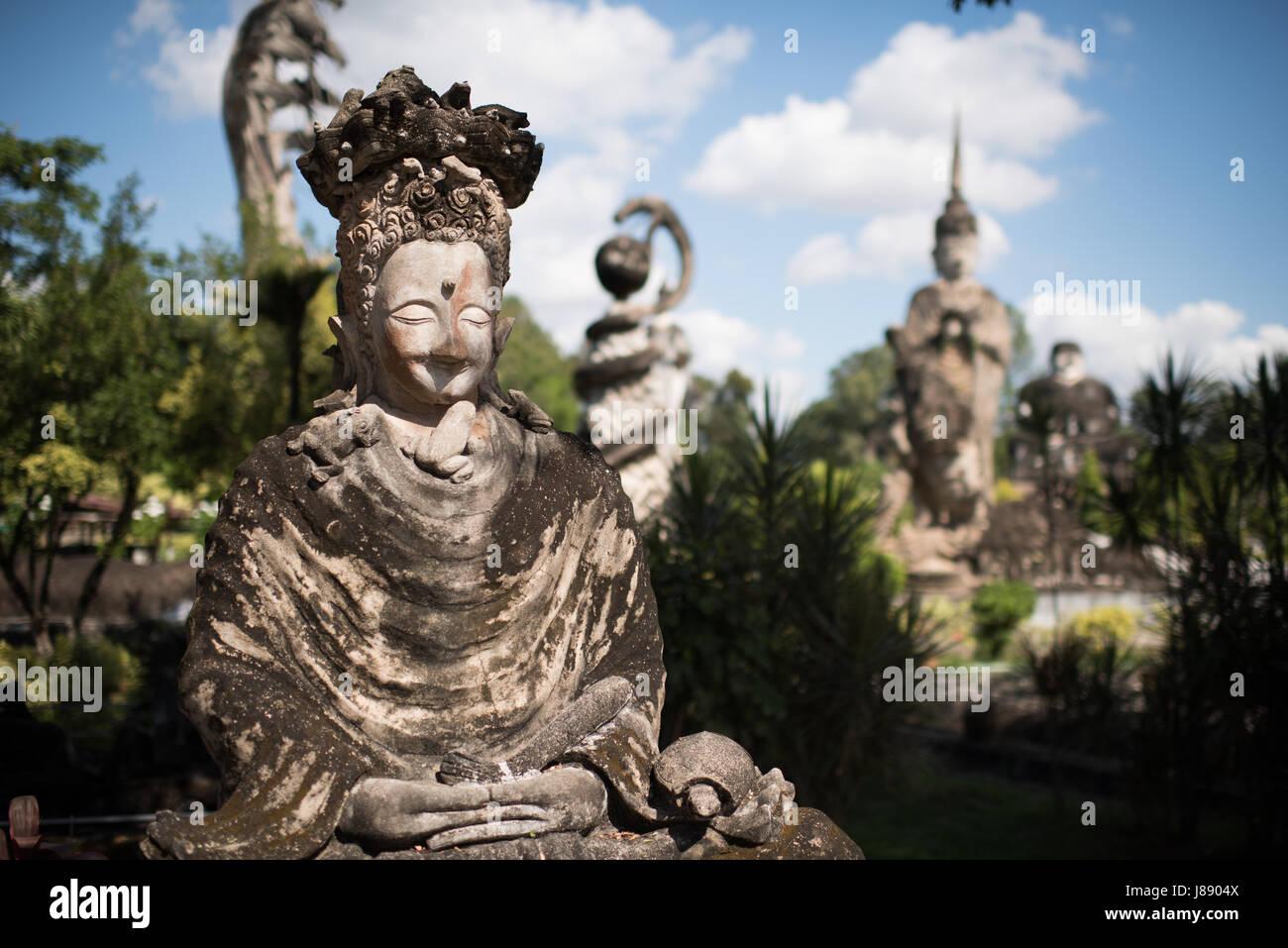 Sala Kaeo Ku, Sculpture Park, Nong Khai, Thailand Stock Photo - Alamy