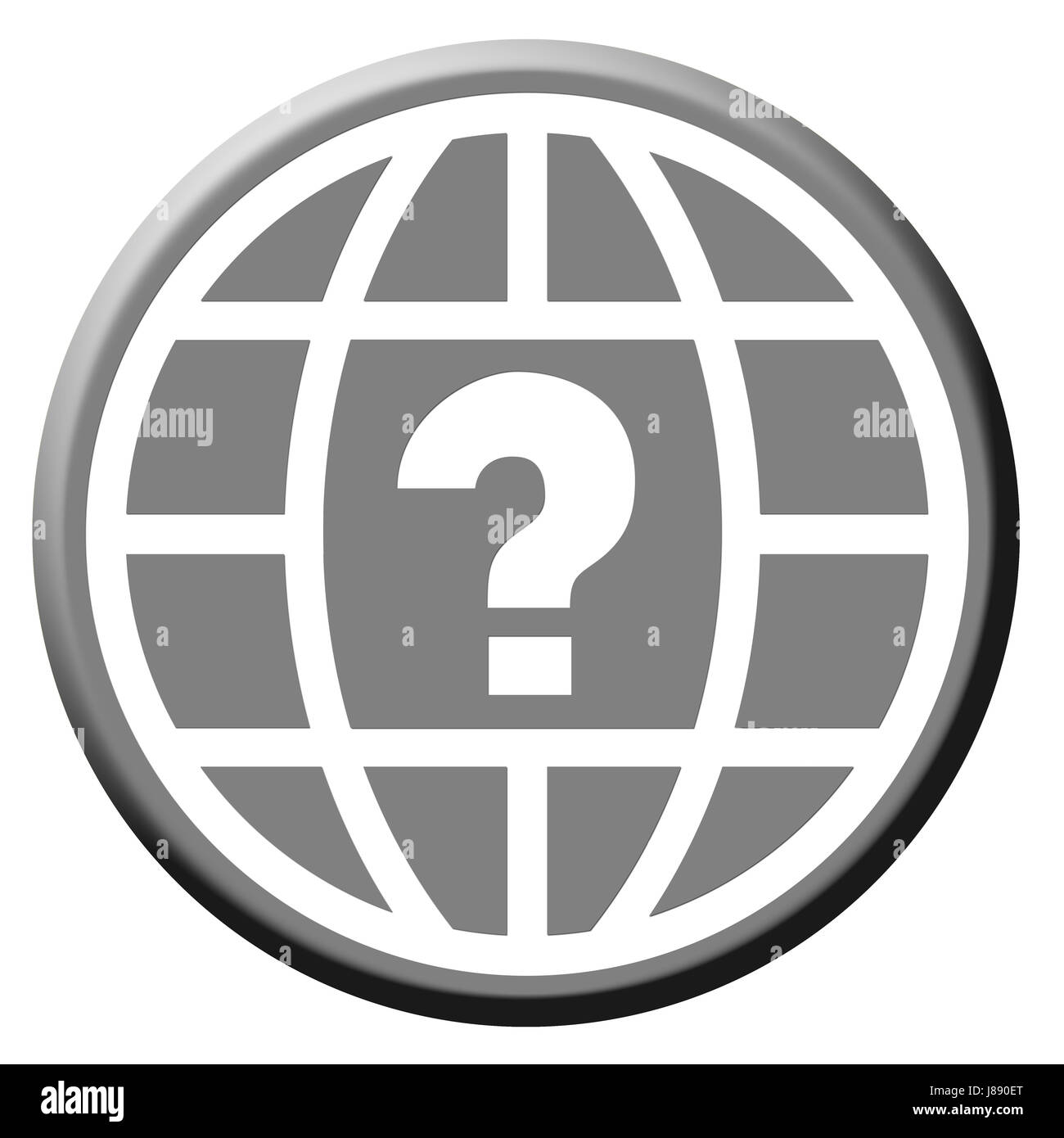 question mark button Stock Photo - Alamy