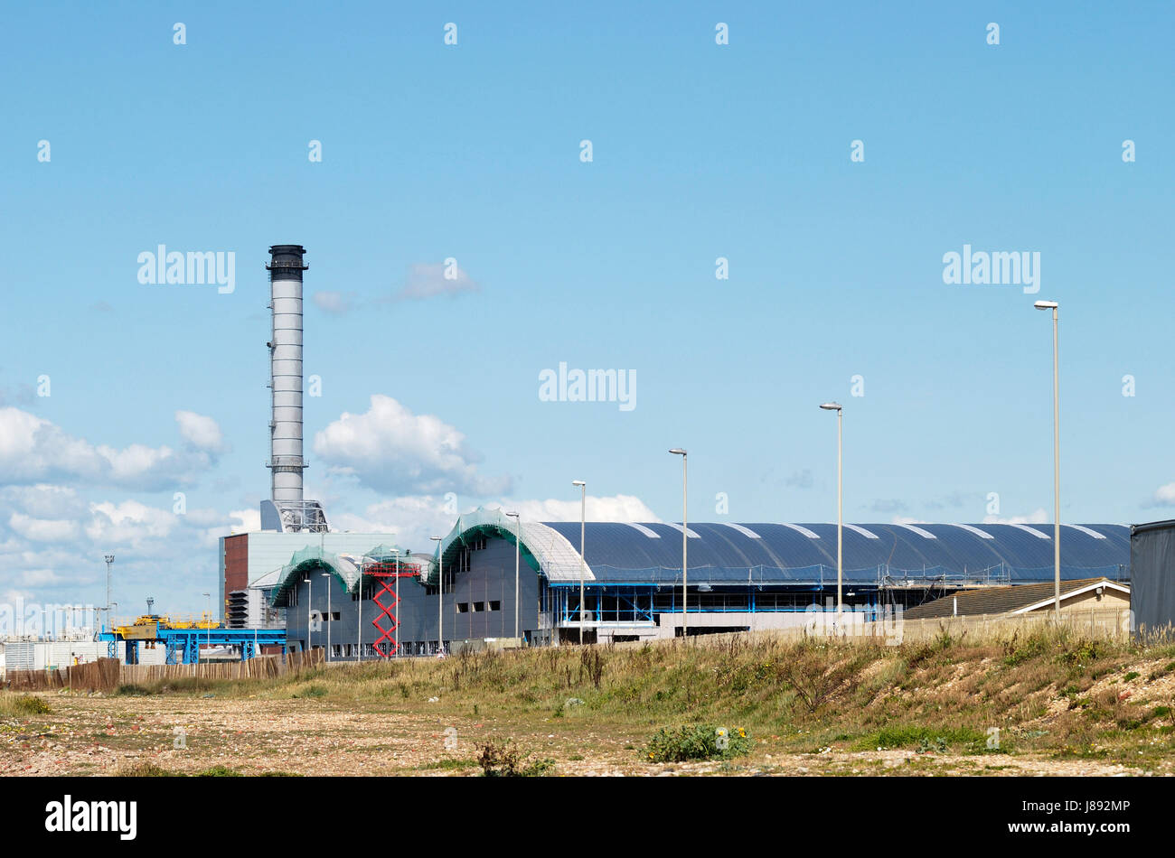 buildings, industry, power station, energy, power, electricity ...