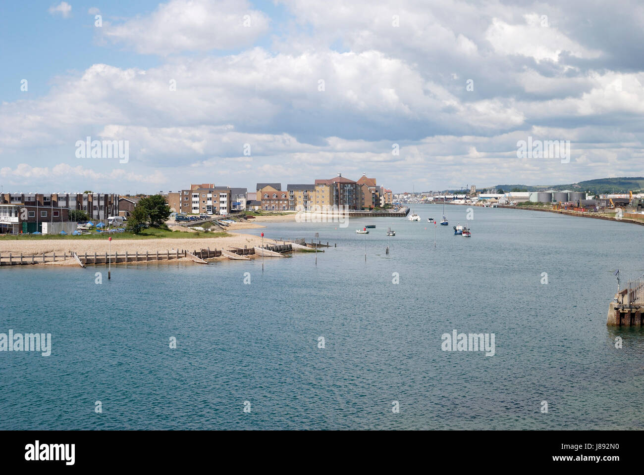 harbor, england, port, salt water, sea, ocean, water, house, building ...
