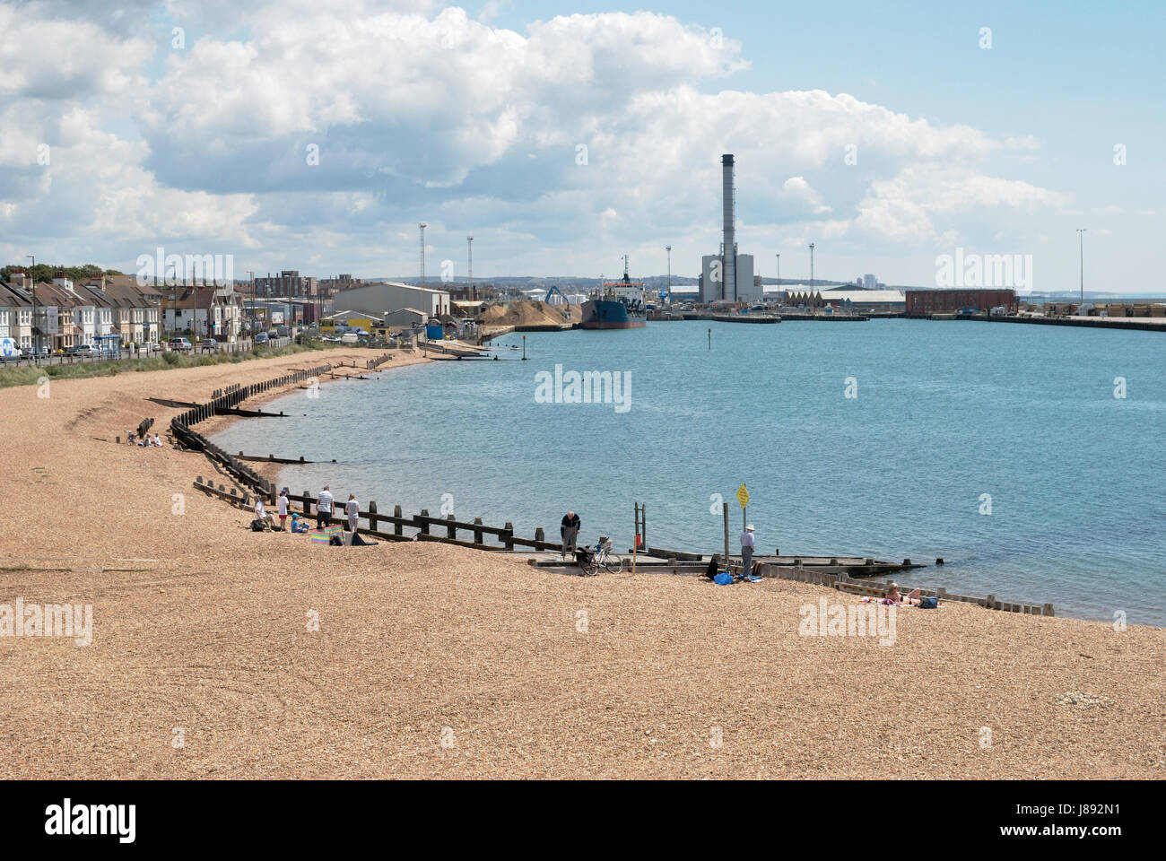 harbor, england, port, salt water, sea, ocean, water, humans, human ...