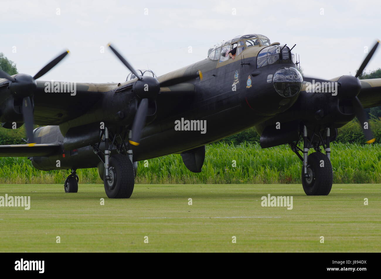 Avro Lancaster VII Just Jane at East Kirkby Stock Photo - Alamy