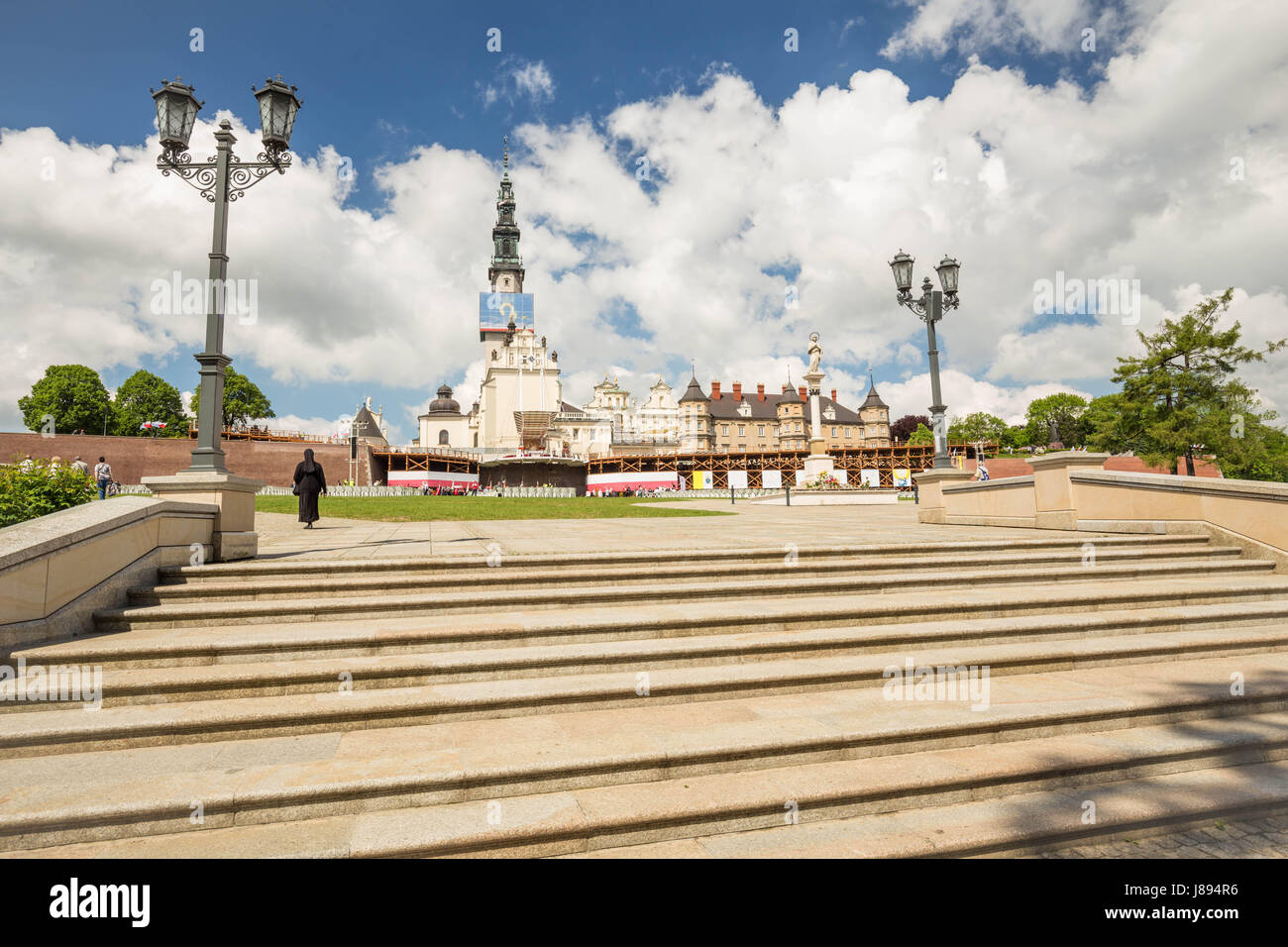 Czestochowa in Poland / View of the monastery Stock Photo - Alamy