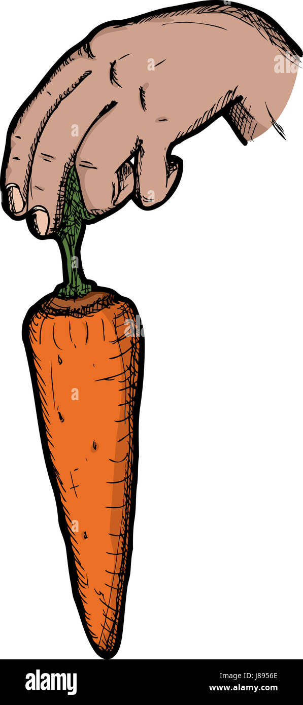 Dangling carrot saying cartoon hi-res stock photography and images - Alamy