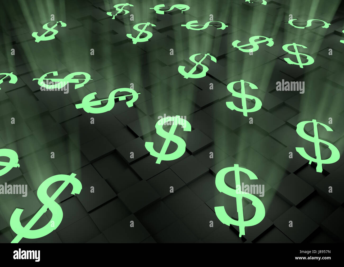 dollar, dollars, glow, abstract, pictogram, symbol, pictograph, trade ...
