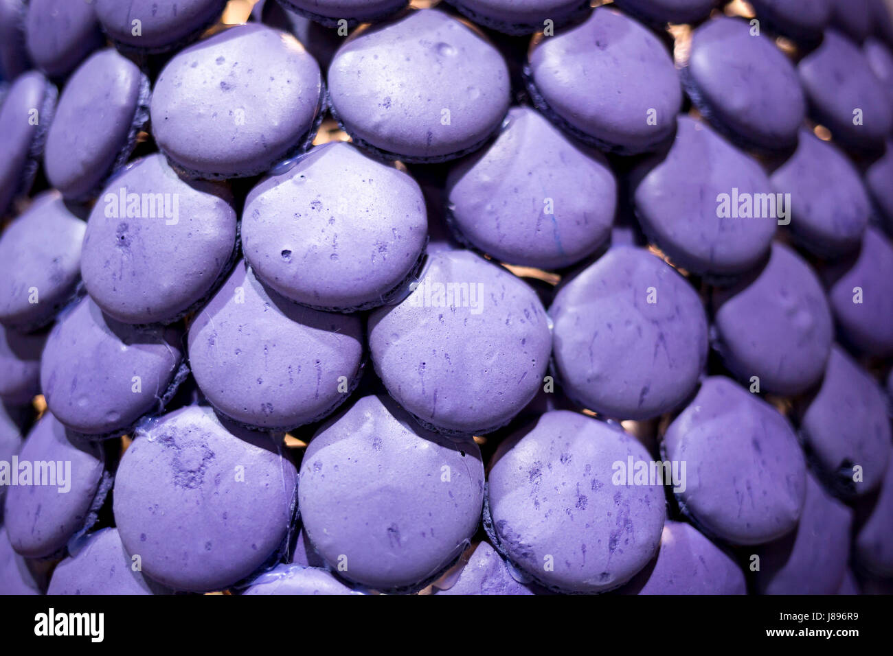 Circular cake macaron or macaroon is a sweet meringue-based confection ...