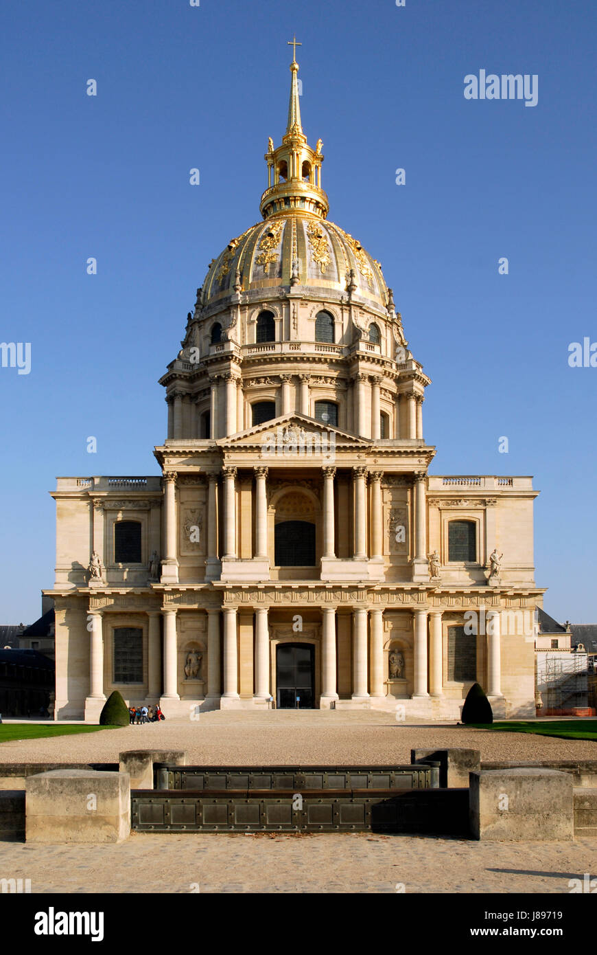 church, monument, dome, paris, france, invalides, building, capital ...