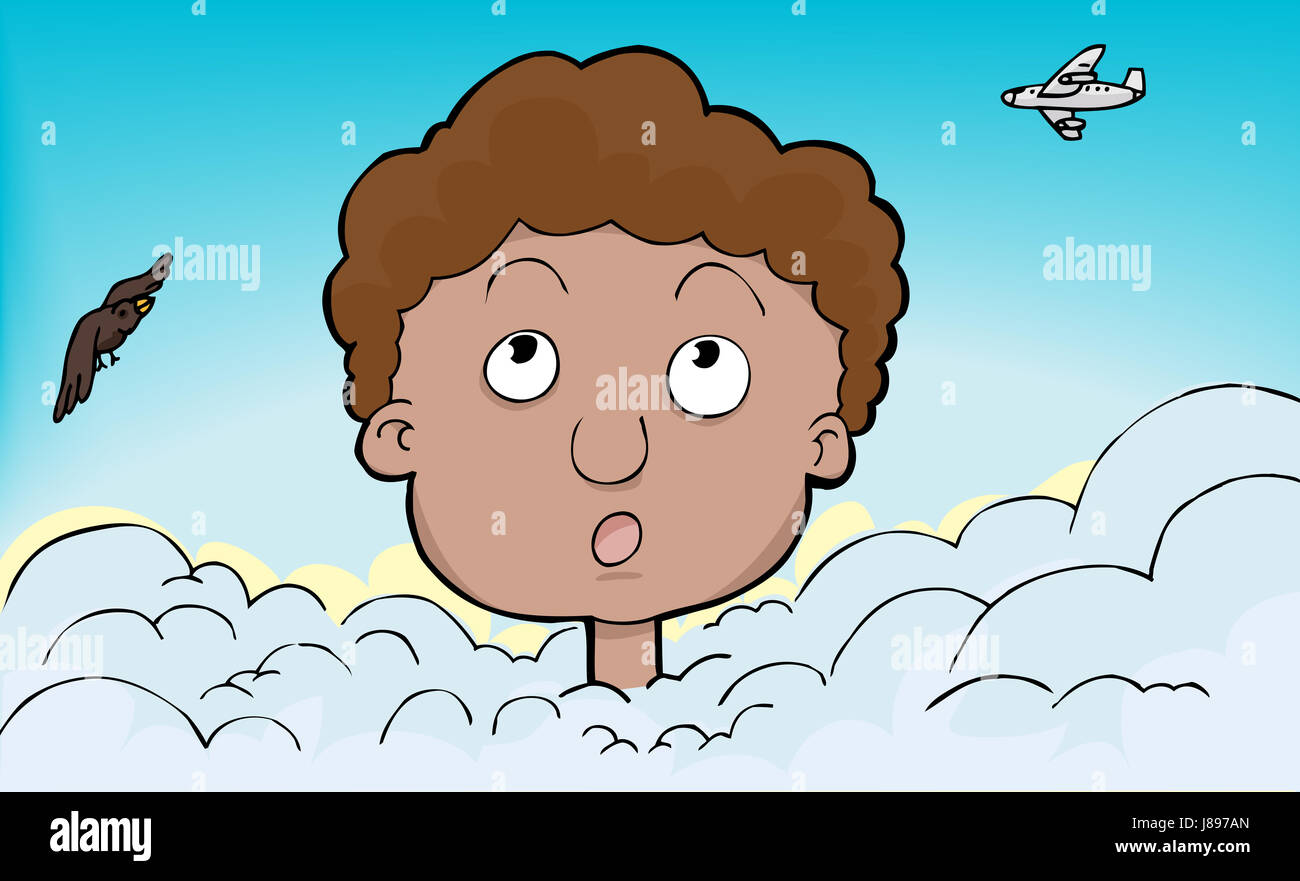 illustration, immature, infantile, childish, cartoon, vector ...