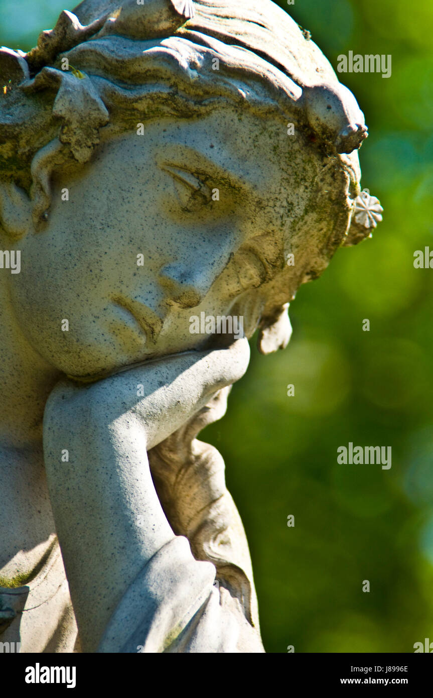 woman, hand, religion, monument, death, stone, statue, antique, face ...