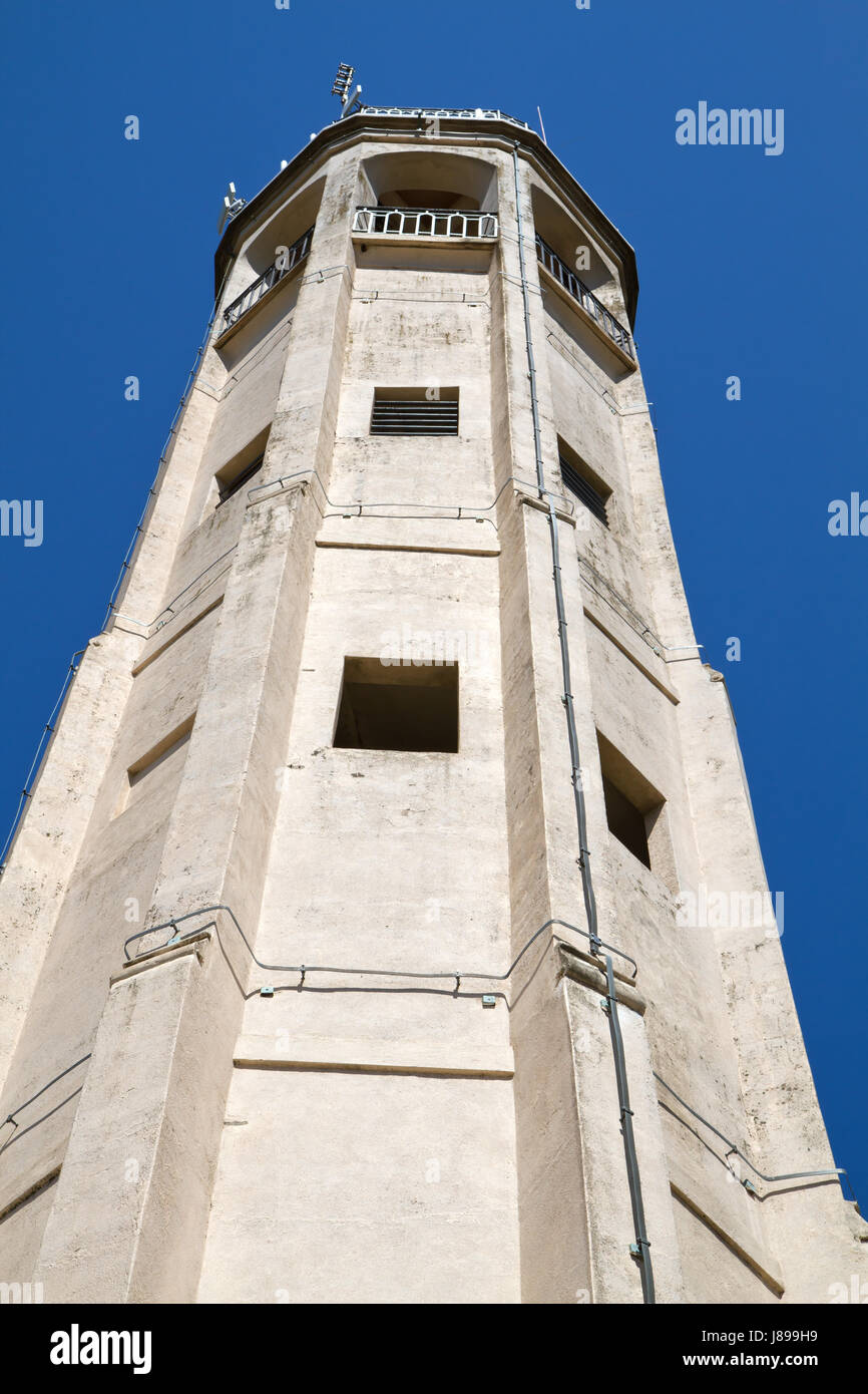 lighthouse at brunate lake como,italy Stock Photo - Alamy