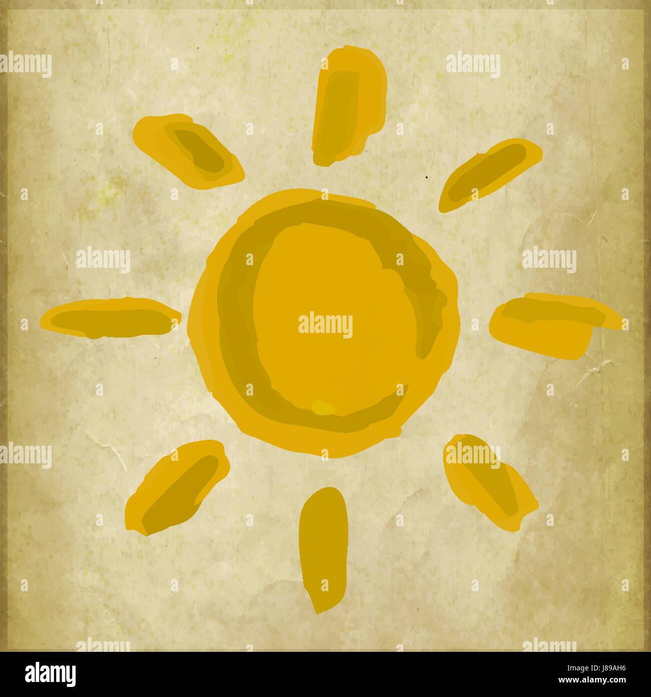 Sunshine drawing Stock Vector Images - Alamy