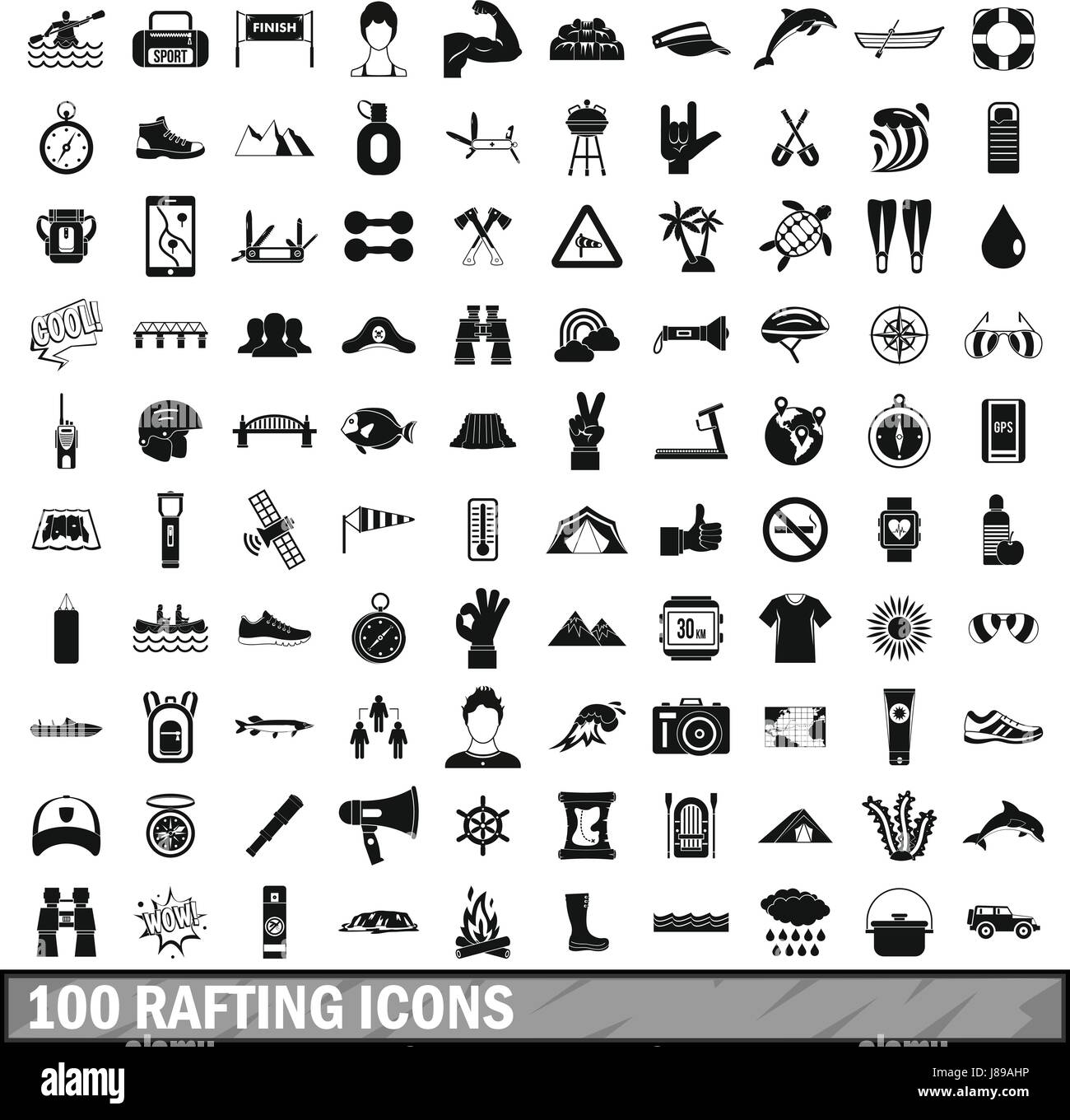 Rafting adventure in mountain Black and White Stock Photos & Images - Alamy