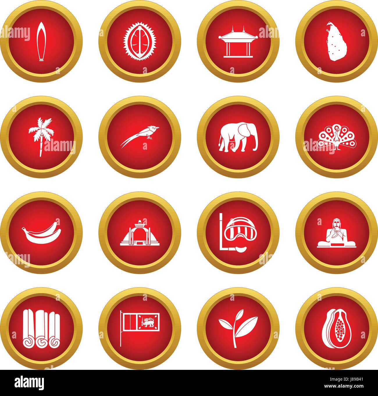 Heat island map Stock Vector Images - Alamy