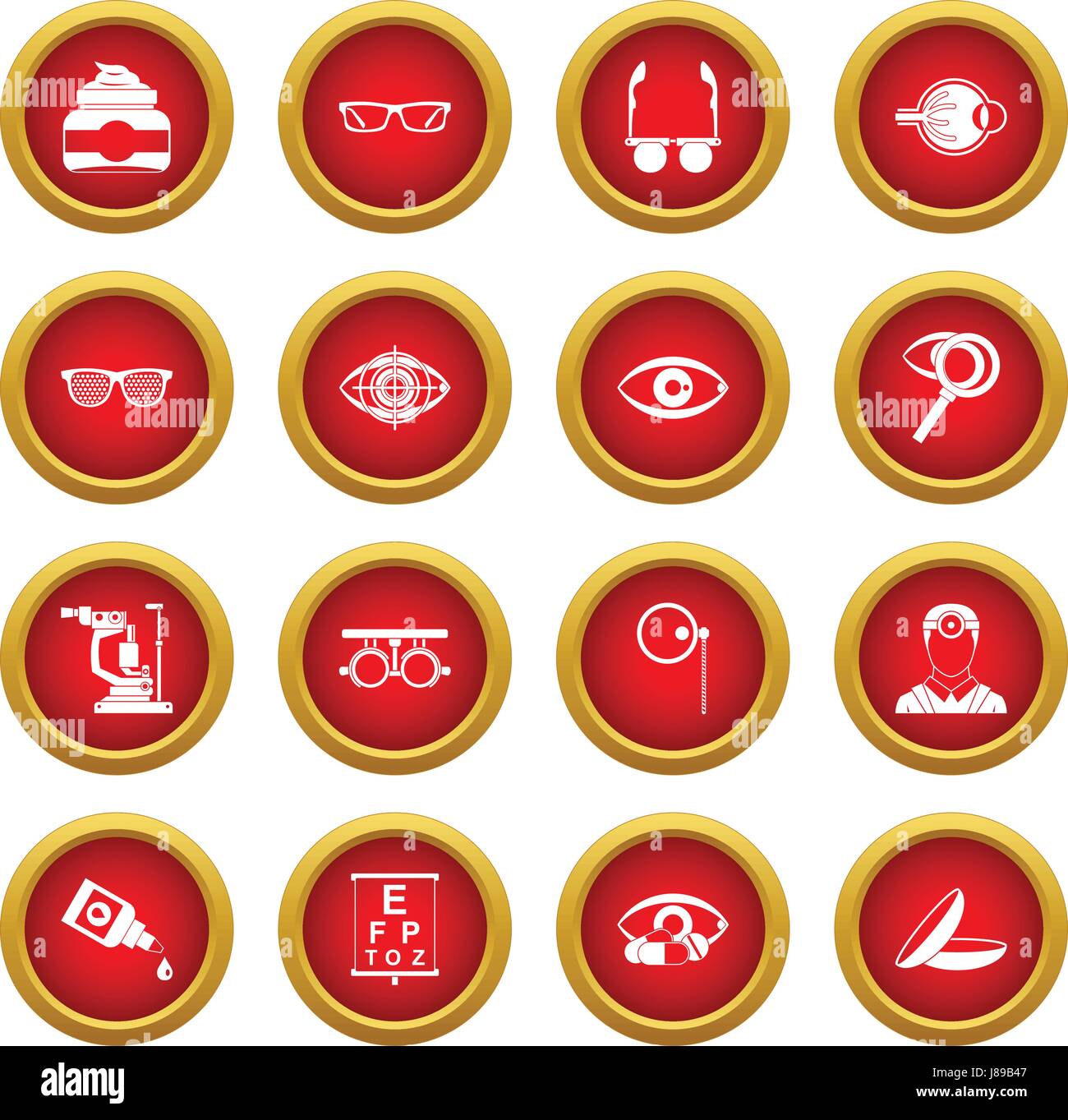 Laser eye device icon hi-res stock photography and images - Alamy