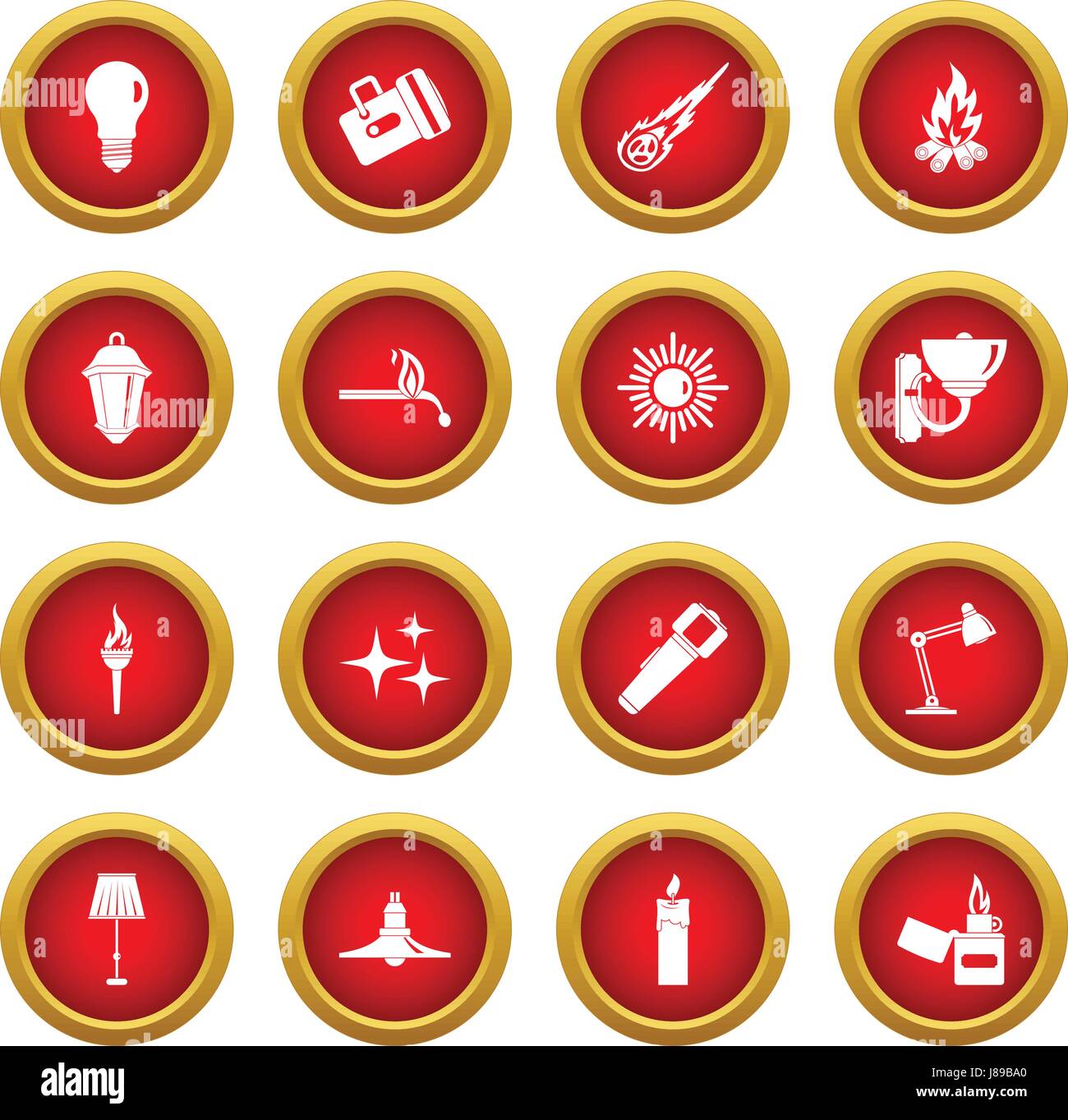 Red led lighthouse Stock Vector Images - Alamy