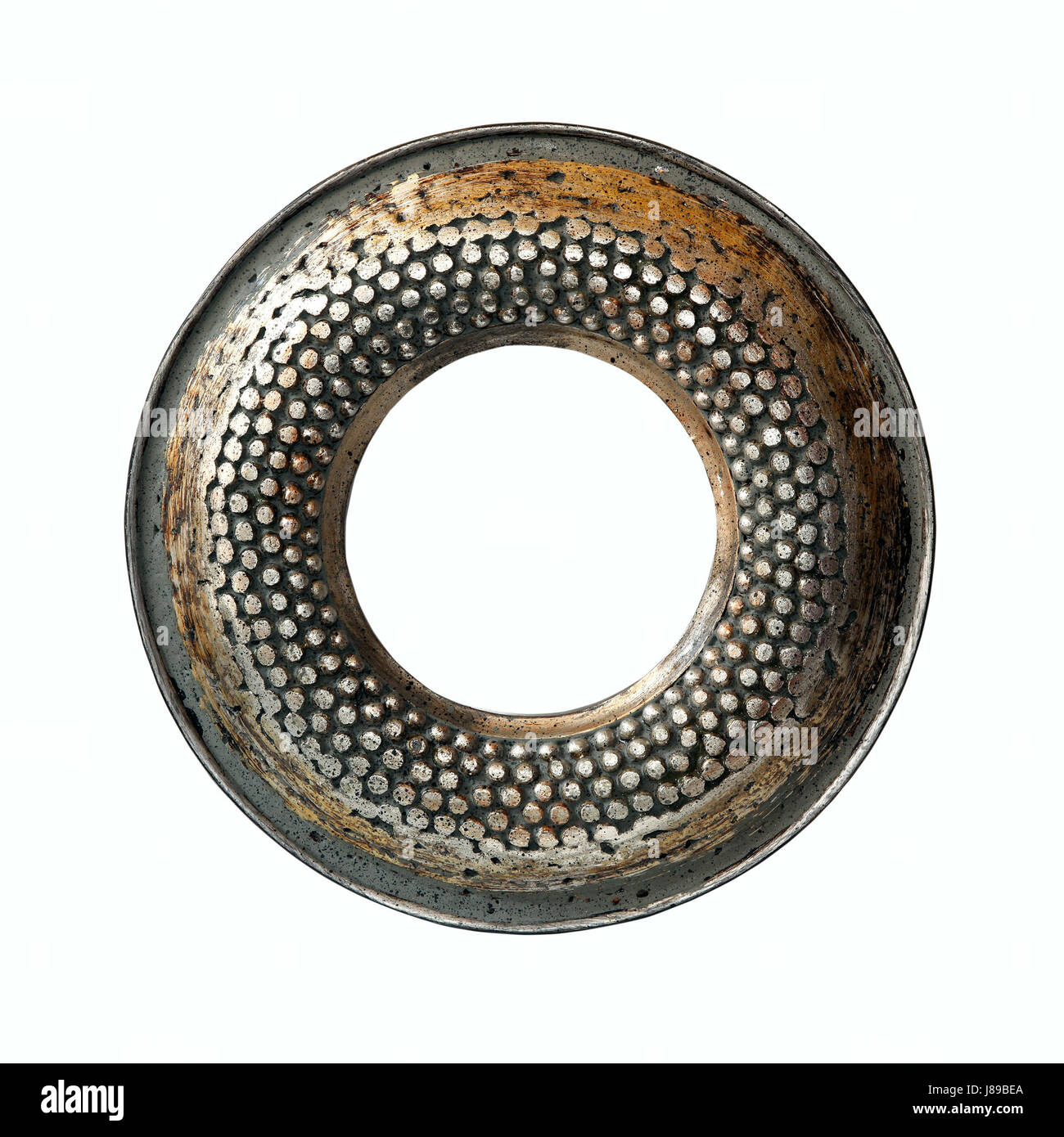 vintage, decor, metal, decayed, oval, frame, framework, object ...