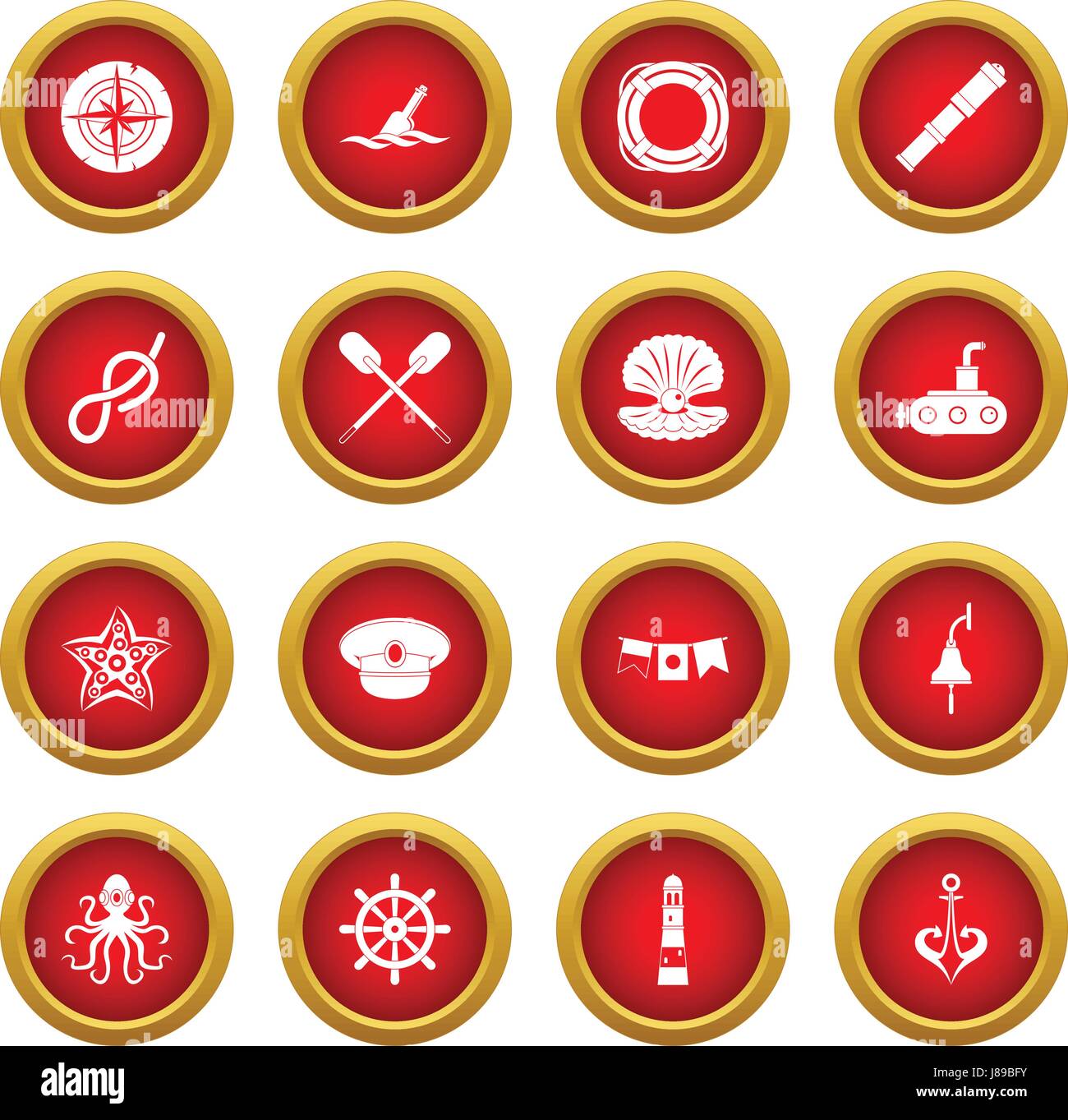 Antique boat life preserver Stock Vector Images - Alamy