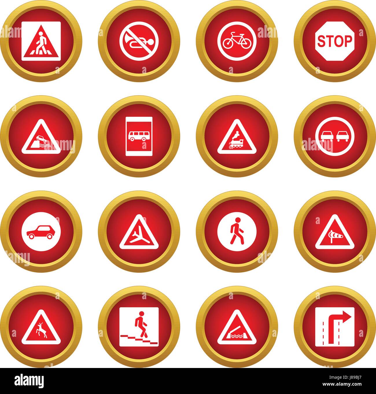 Car parking icon red circle Stock Vector Images - Alamy