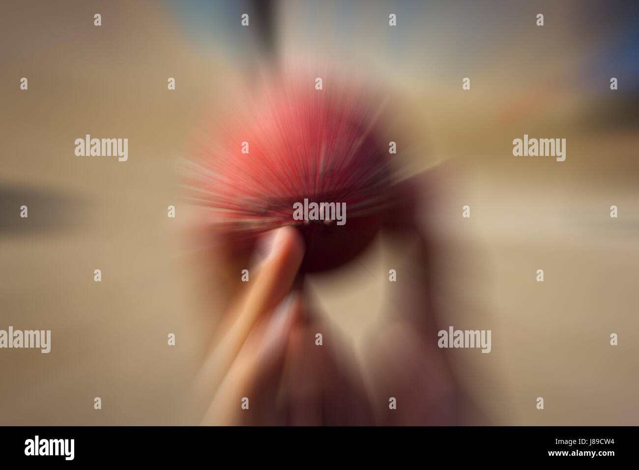 Cricket ball motion blur hi-res stock photography and images - Alamy