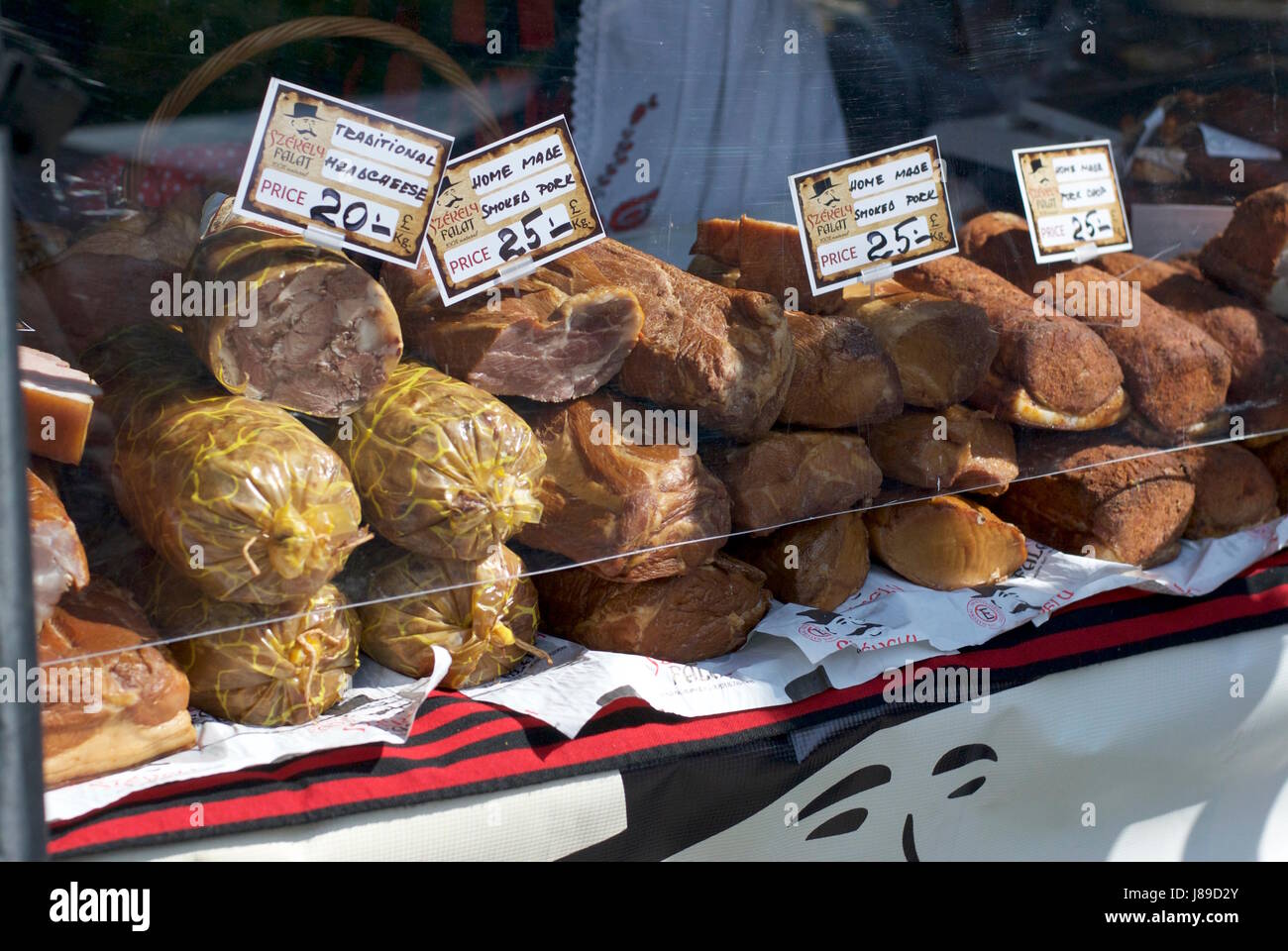 Meat at the Markets Stock Photo - Alamy