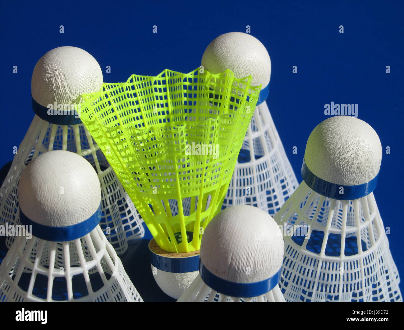 Synthetic shuttlecocks hi-res stock photography and images - Alamy