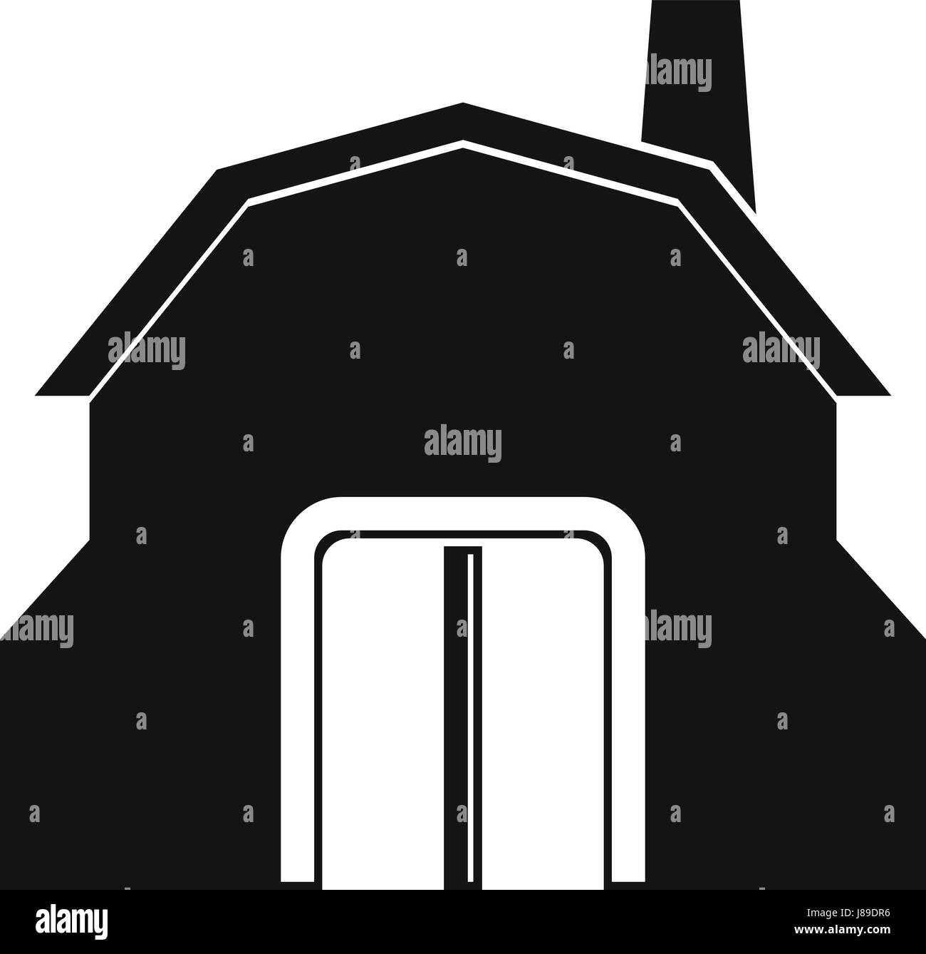 Blacksmith workshop building icon simple Stock Vector Image & Art - Alamy