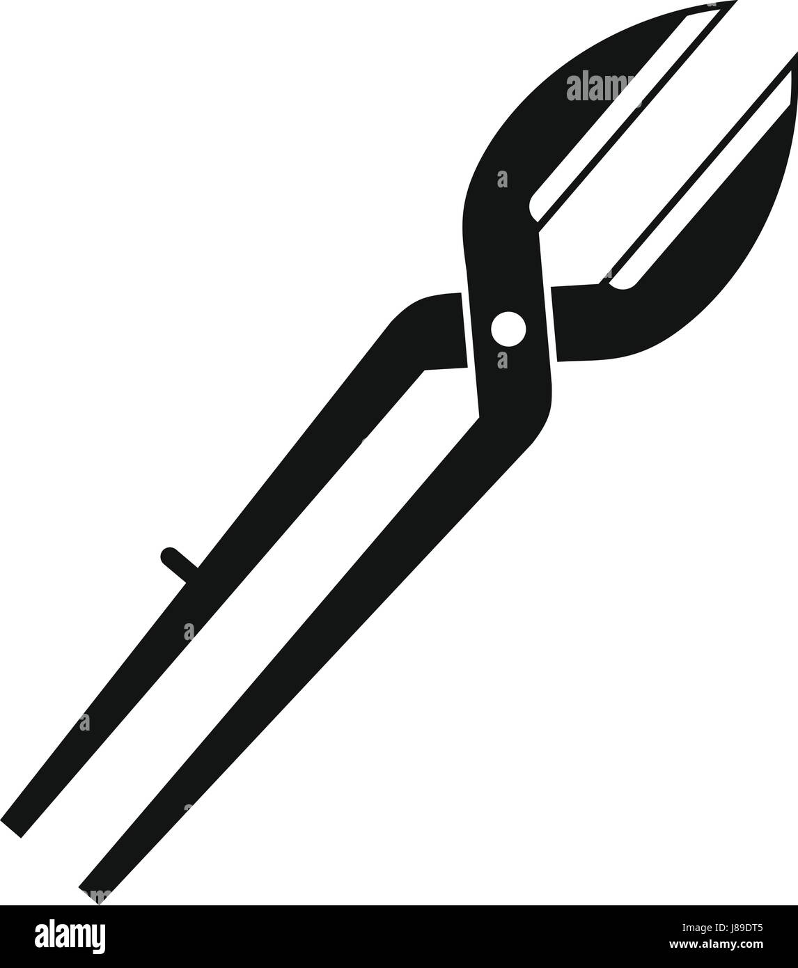 Metal scissors icon simple Stock Vector Image & Art - Alamy
