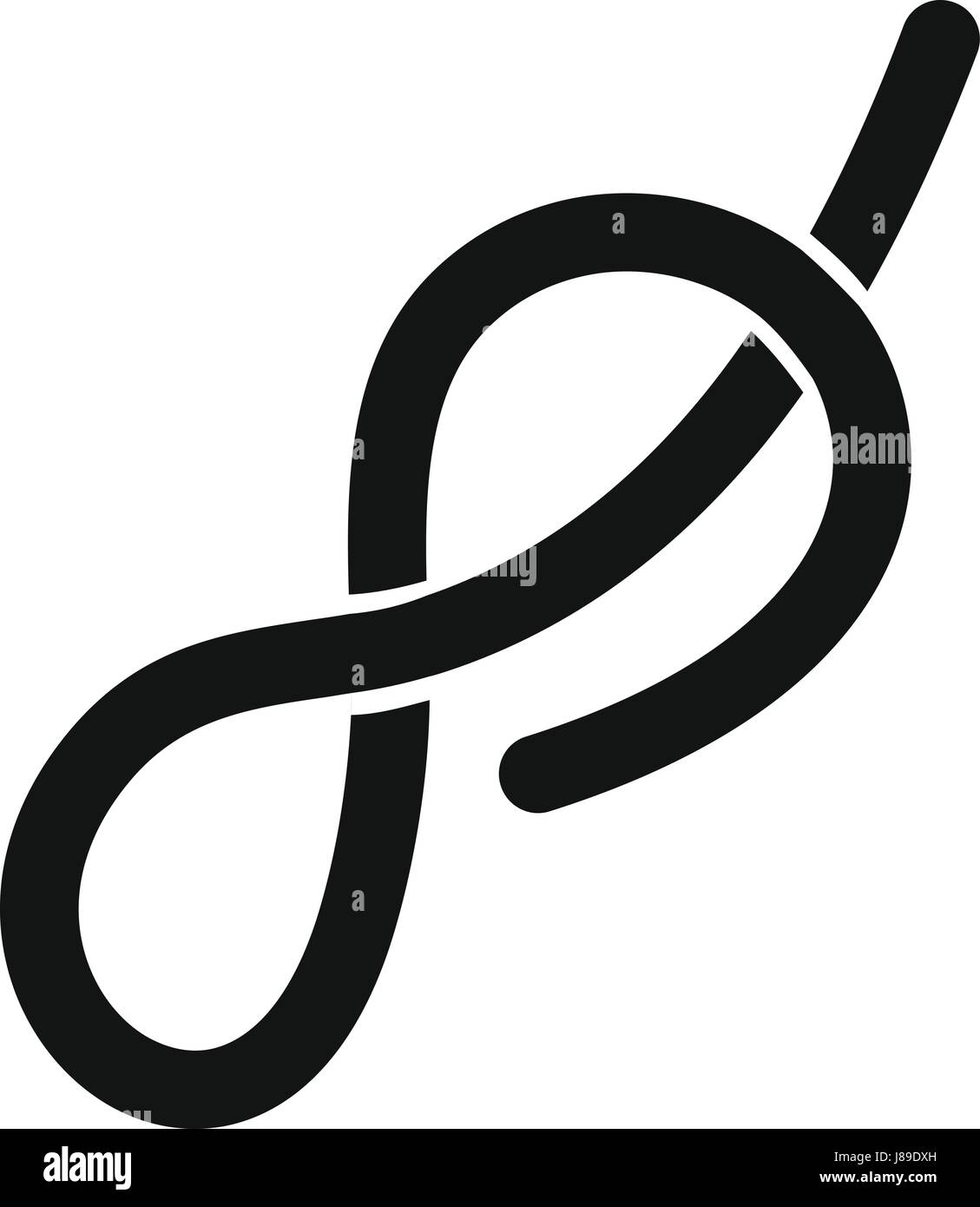 Ship rope icon simple Stock Vector Image & Art - Alamy