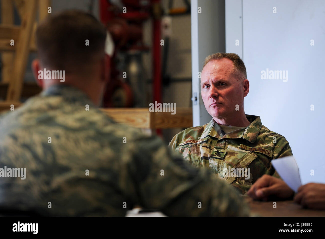 Col. Gary Dorman, the commander of the 1st Special Operations Mission ...