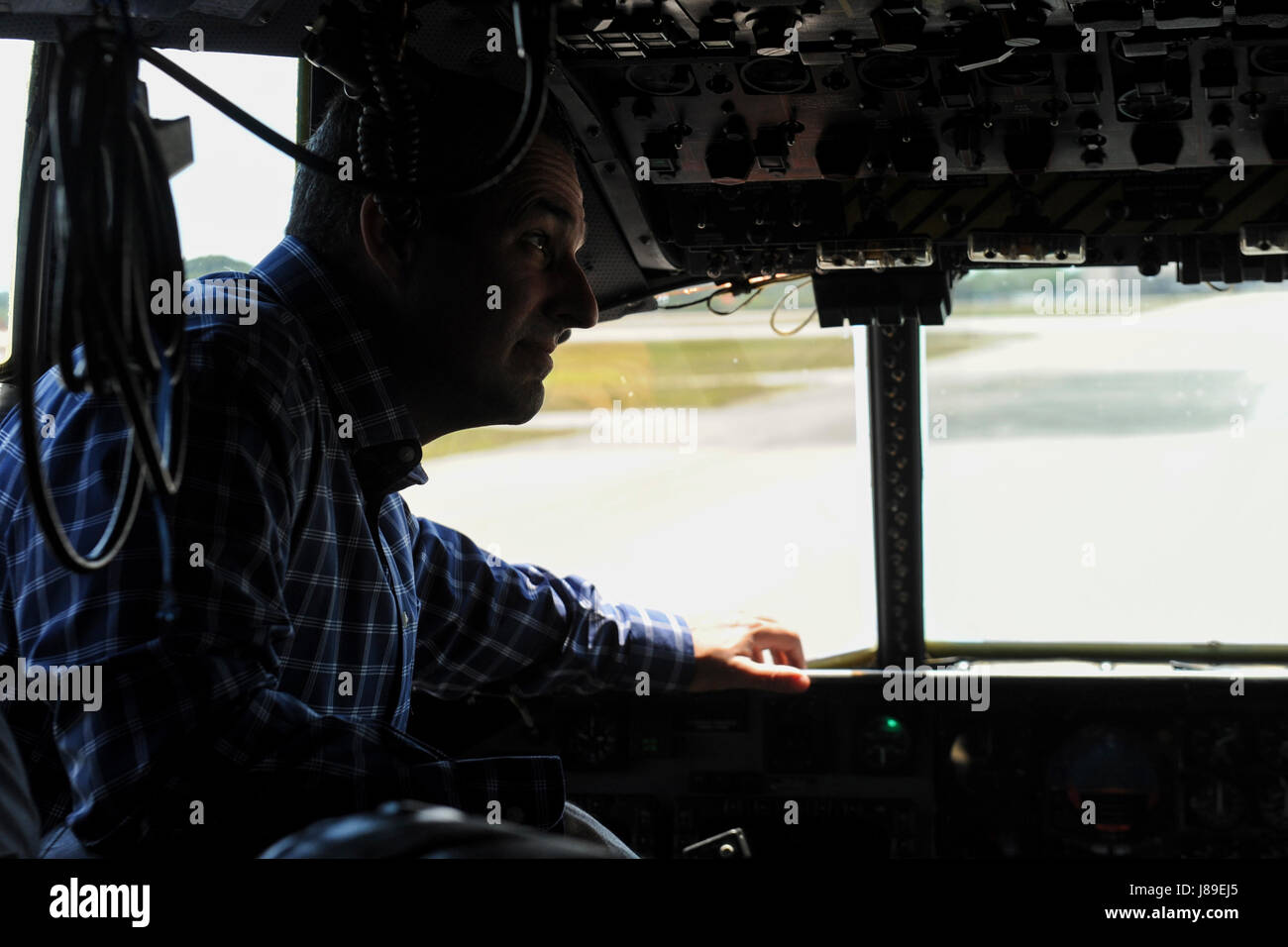 Clergy participants tour an MC-130 Combat Talon II at Hurlburt Field ...