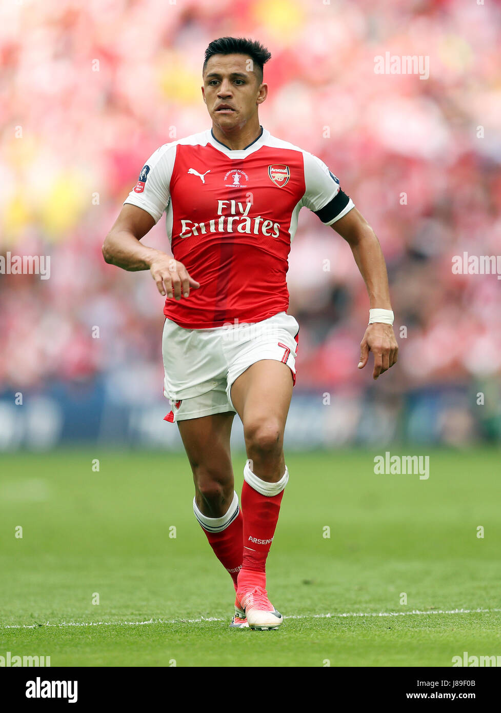 Arsenal's Alexis Sanchez during the Emirates FA Cup Final at Wembley ...