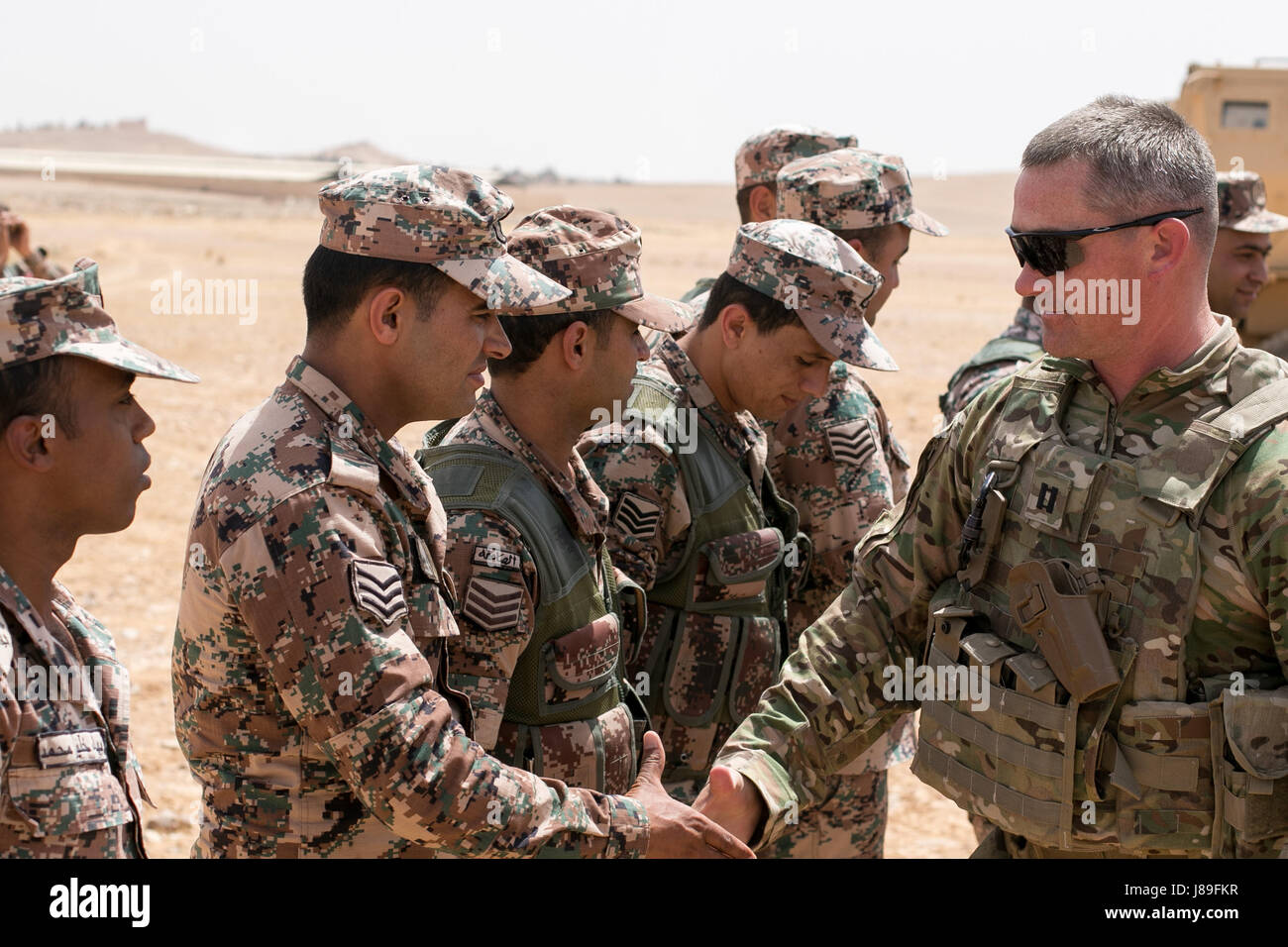 Capt. Chad Burnette, battery commander Alpha Battery 5-3 Field ...