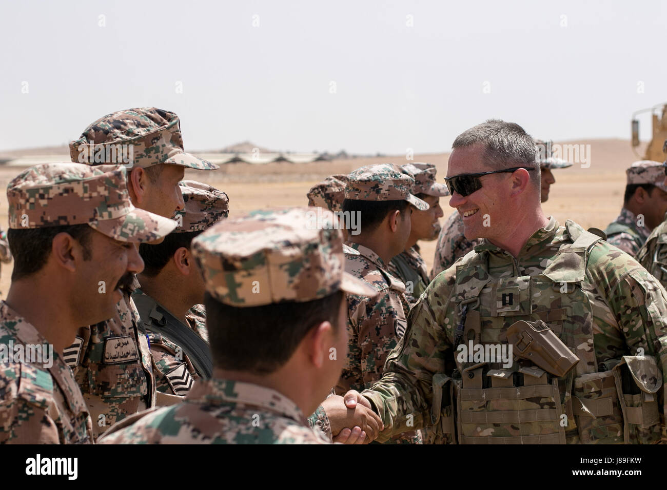Capt. Chad Burnette, battery commander Alpha Battery 5-3 Field ...