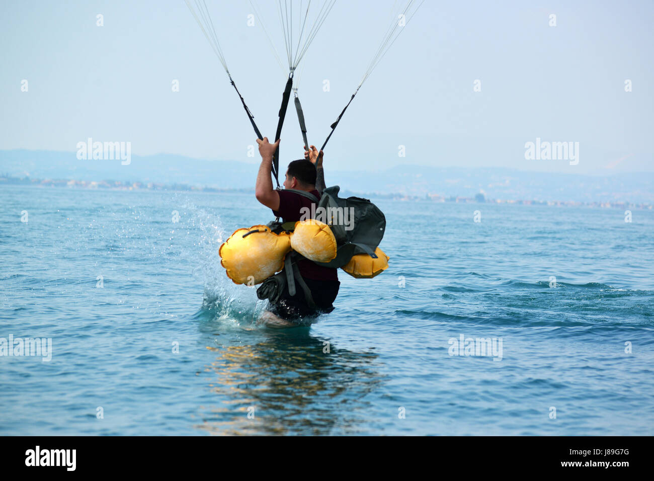 A U.S. Army Paratrooper assigned to 1st Battalion, 503rd Infantry ...