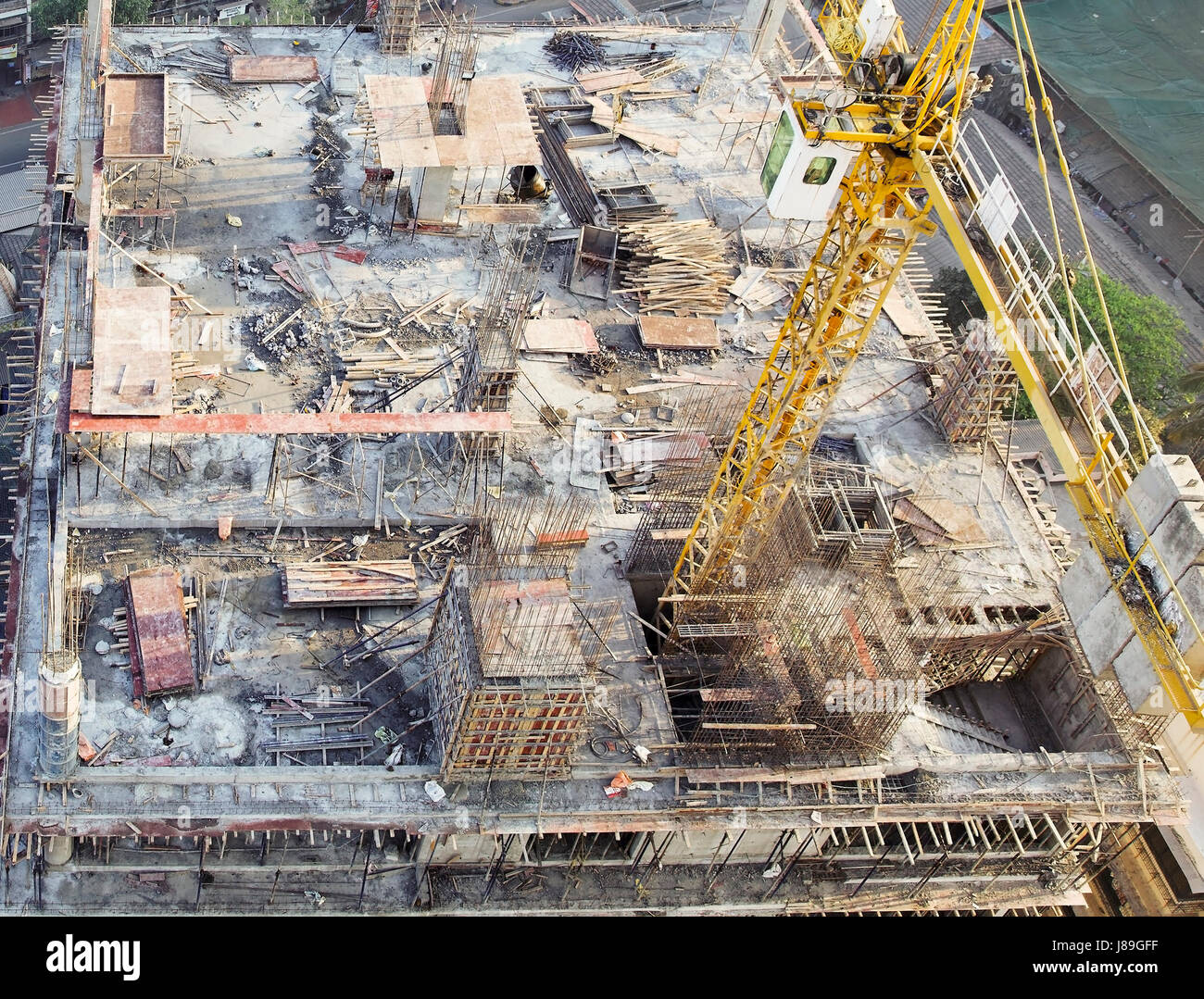 office building, office block, block of offices, building, horizontal ...