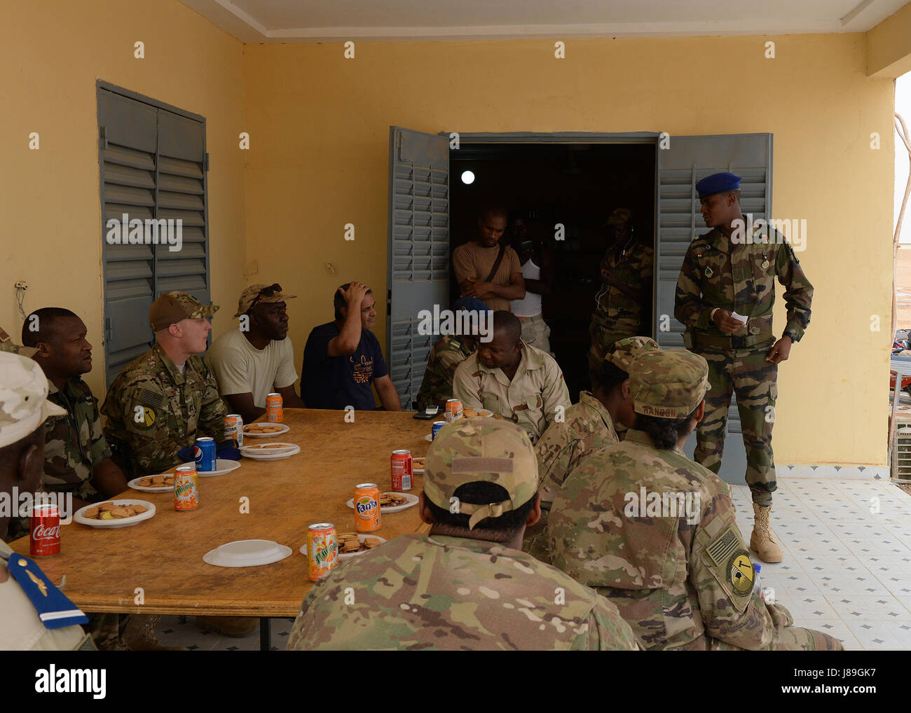 Lt. Mohamed Bello, Forces Armées Nigeriennes captain’s assistant ...