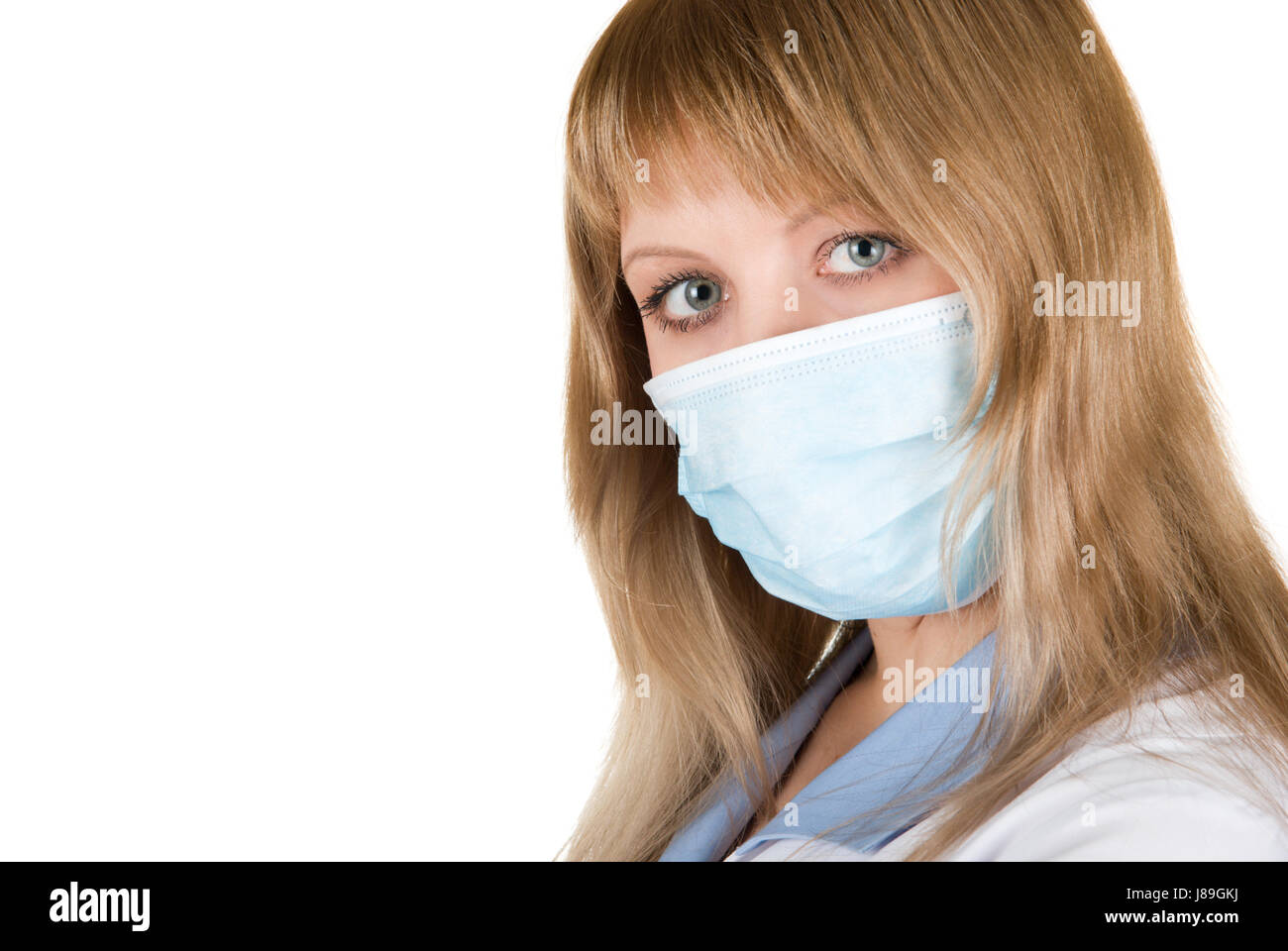 doctor, physician, medic, medical practicioner, woman, blue, humans ...