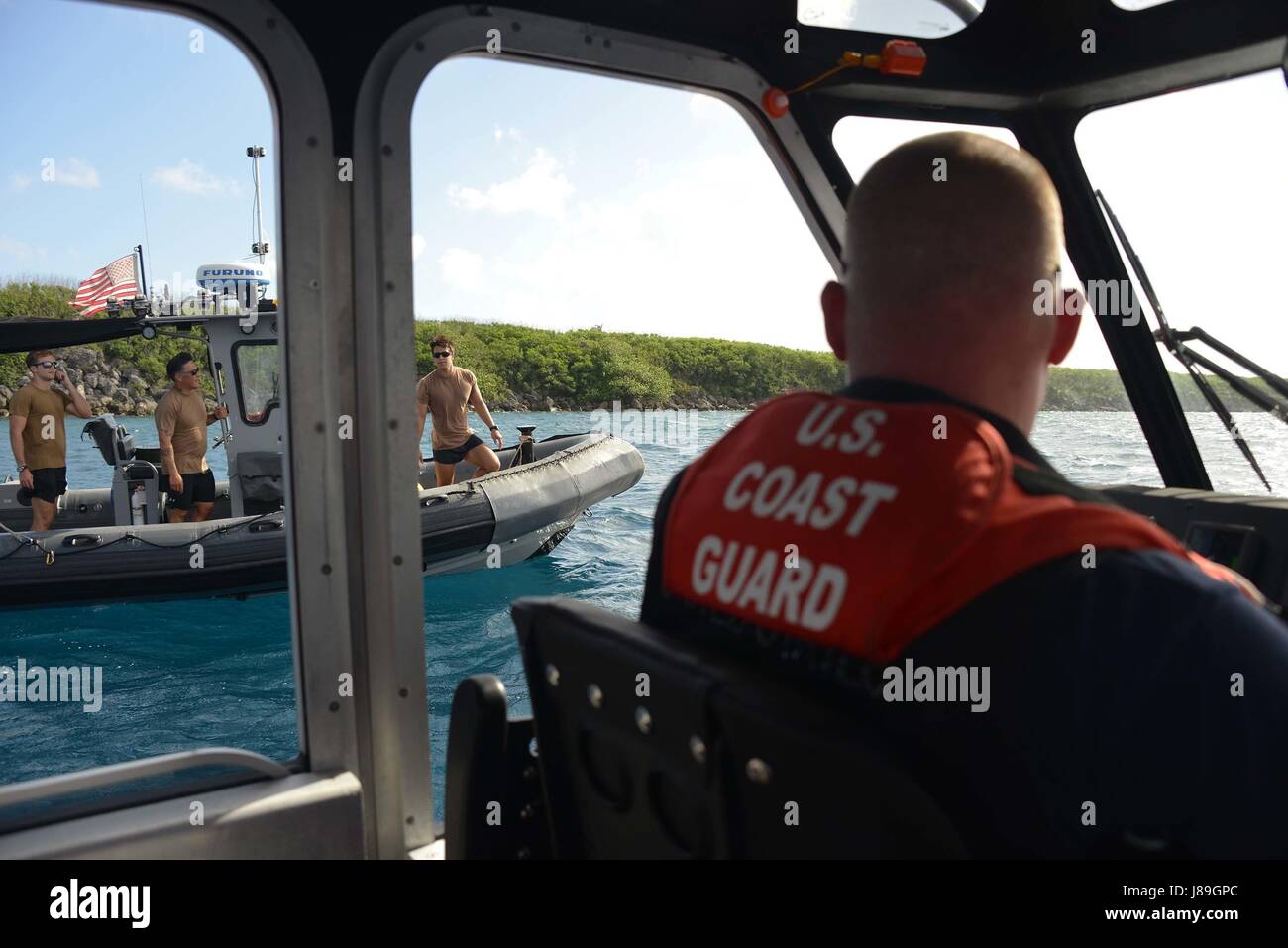 U S Coast Guard Station Apra Harbor High Resolution Stock Photography ...