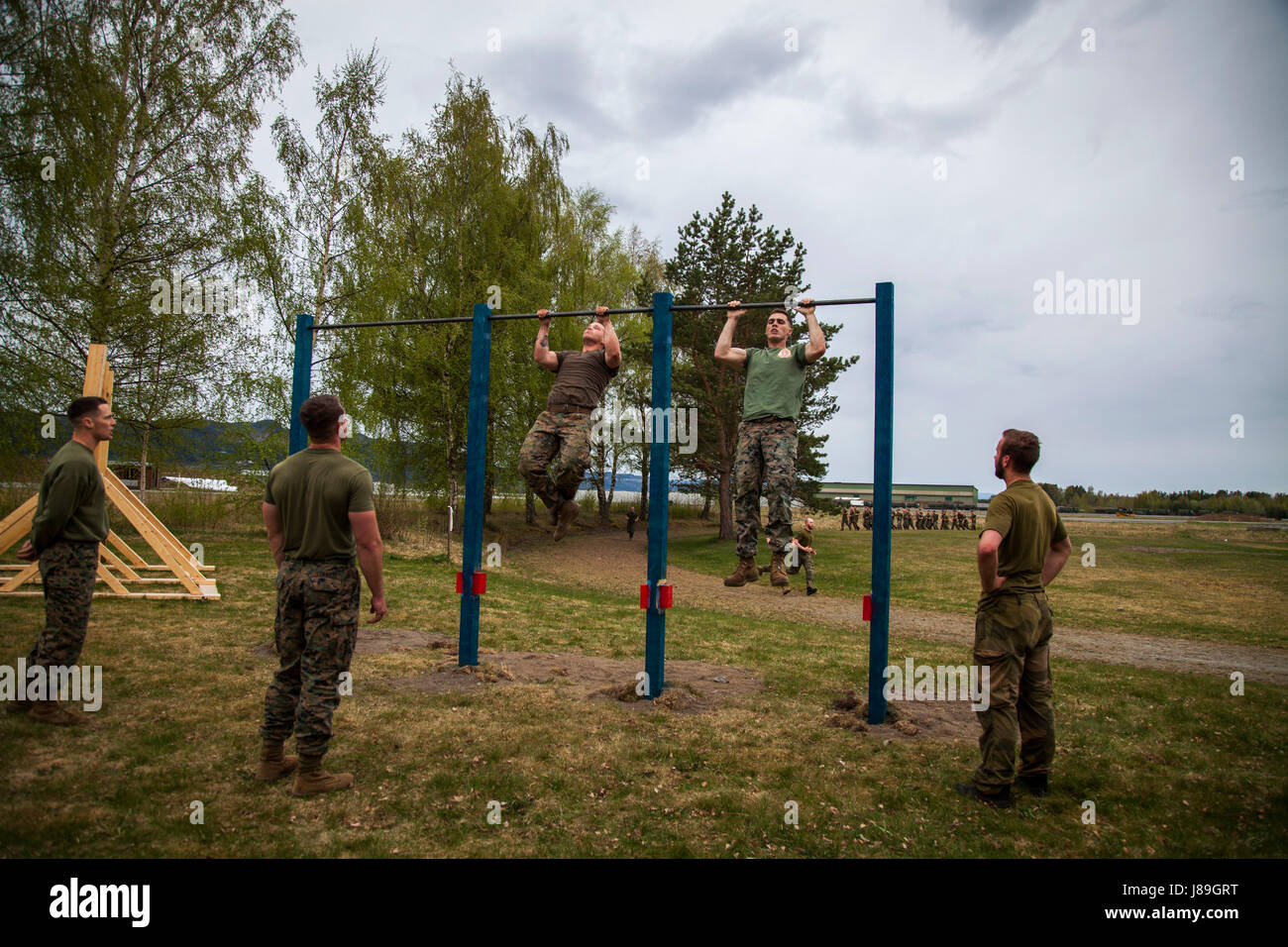 U.S. Marines with Marine Rotational Force Europe 17.1 and Norwegian ...