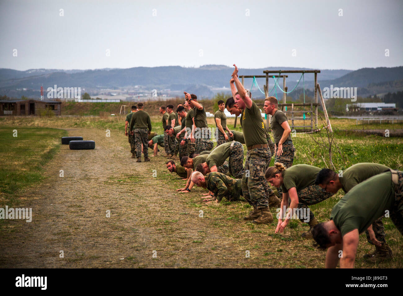 U.S. Marines with Marine Rotational Force Europe 17.1 and Norwegian ...
