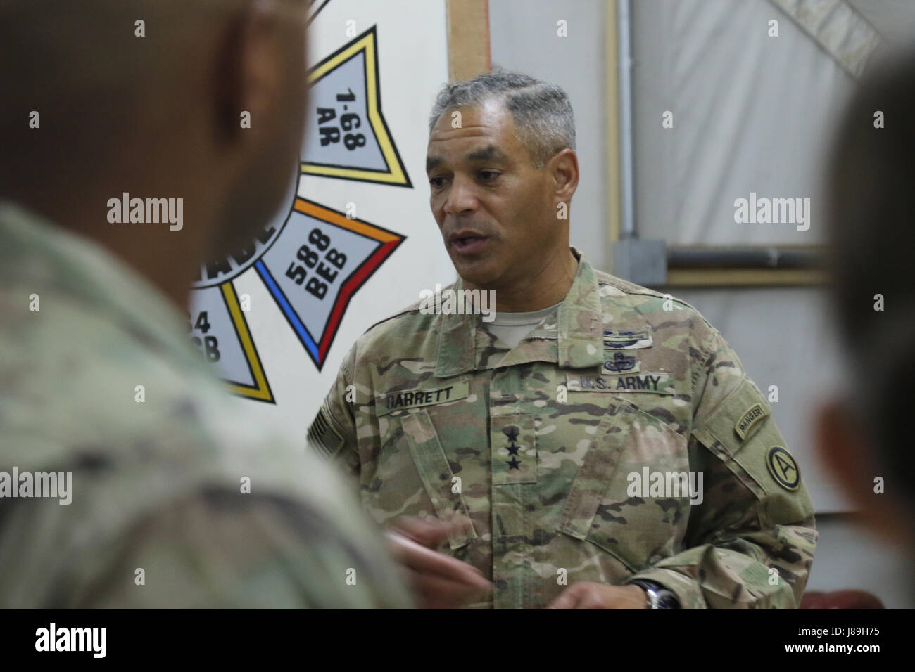 Lt. Gen. Michael Garrett, the commanding general for U.S. Army Central ...