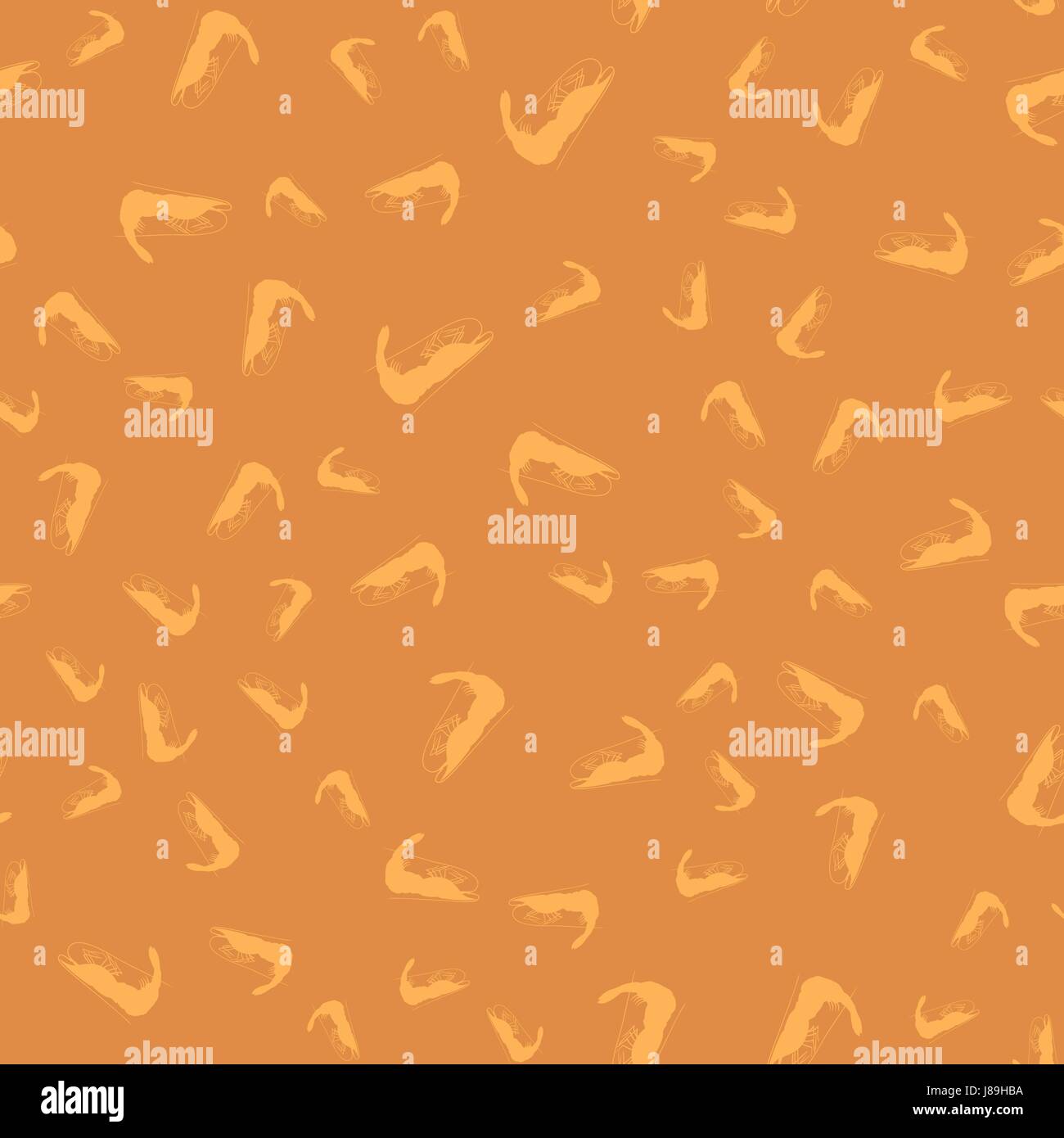 Seamless shrimps pattern Stock Vector Images - Alamy