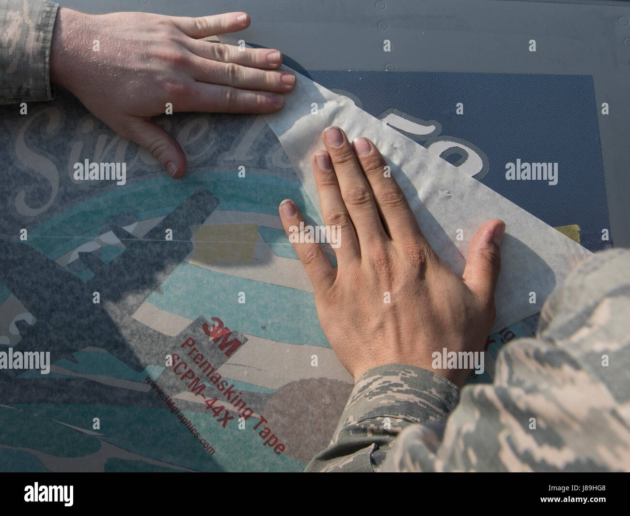 Airman 1st Class Caleb Cauthorn and Staff Sgt. Jared Boles, both with ...