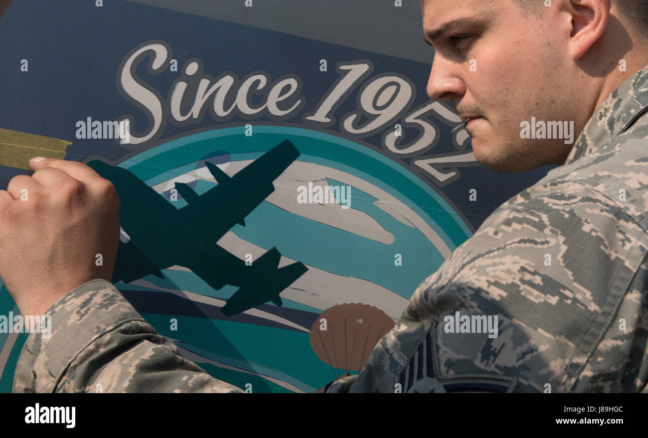 Staff Sgt. Jared Boles, 374th Maintenance Squadron aircraft structural ...