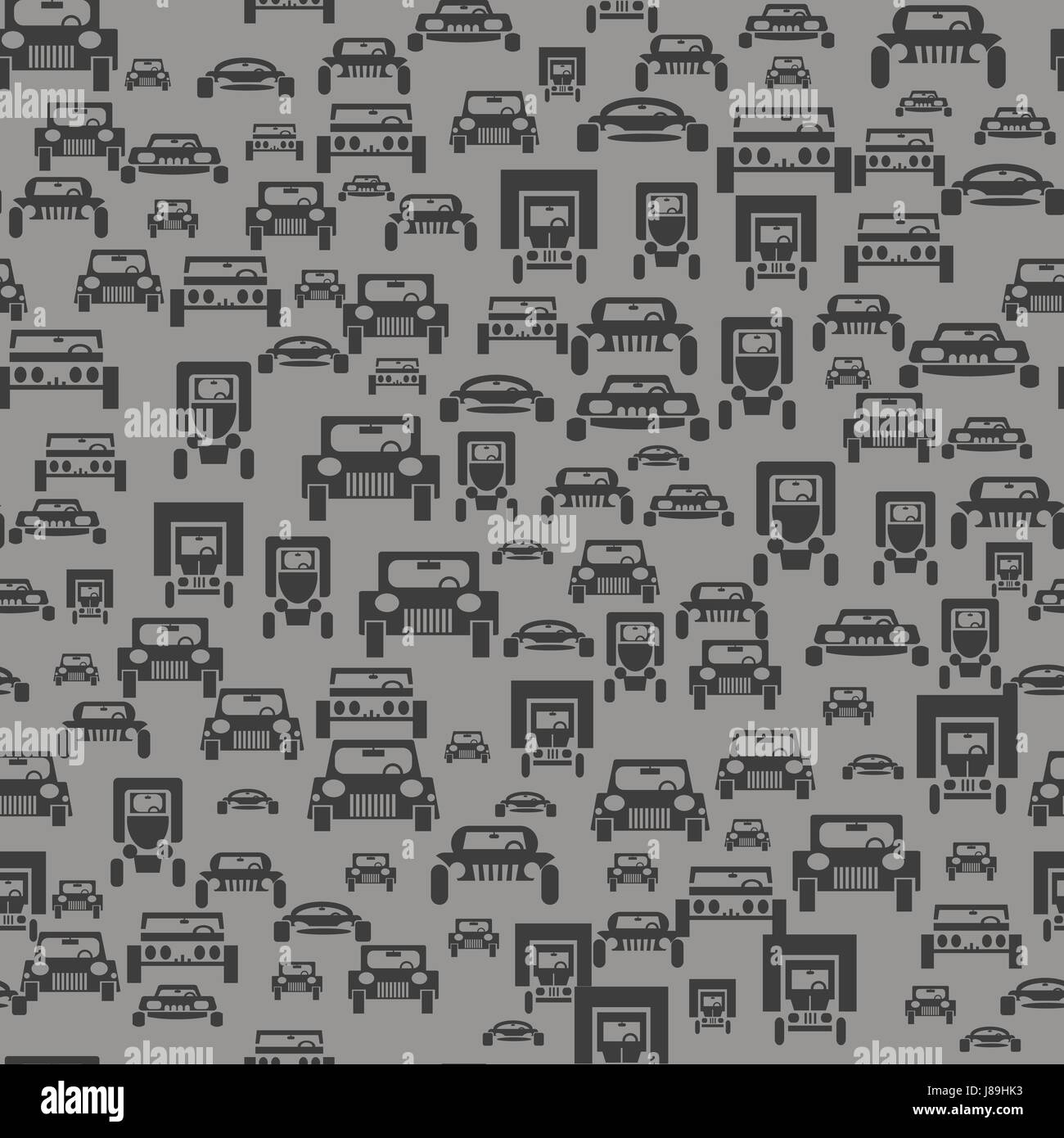 Car Silhouette Seamless Pattern Stock Vector Image & Art - Alamy